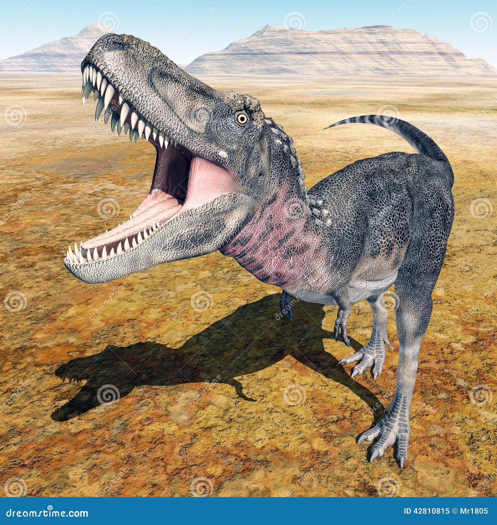 Dinosaur Tarbosaurus Stock Photo | CartoonDealer.com #18630126