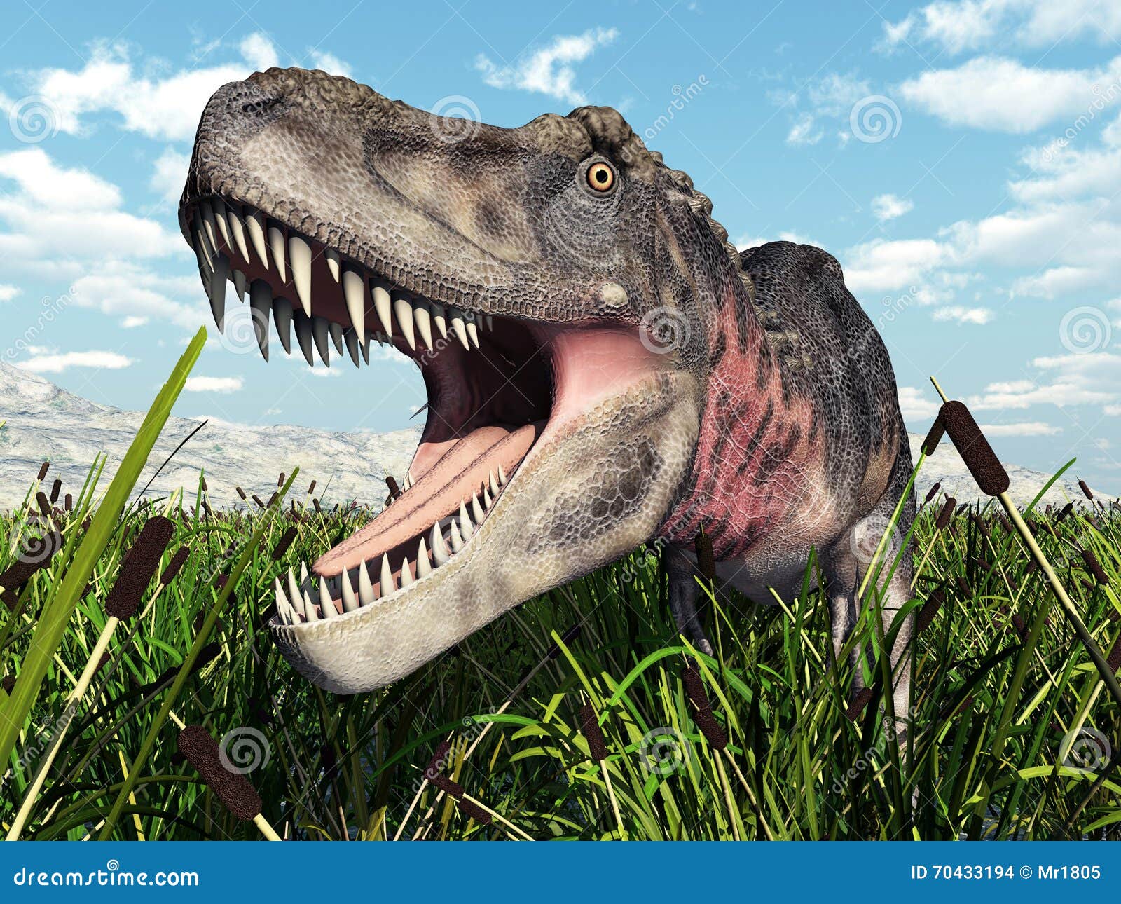 Dinosaur Tarbosaurus stock illustration. Illustration of tarbosaurus ...