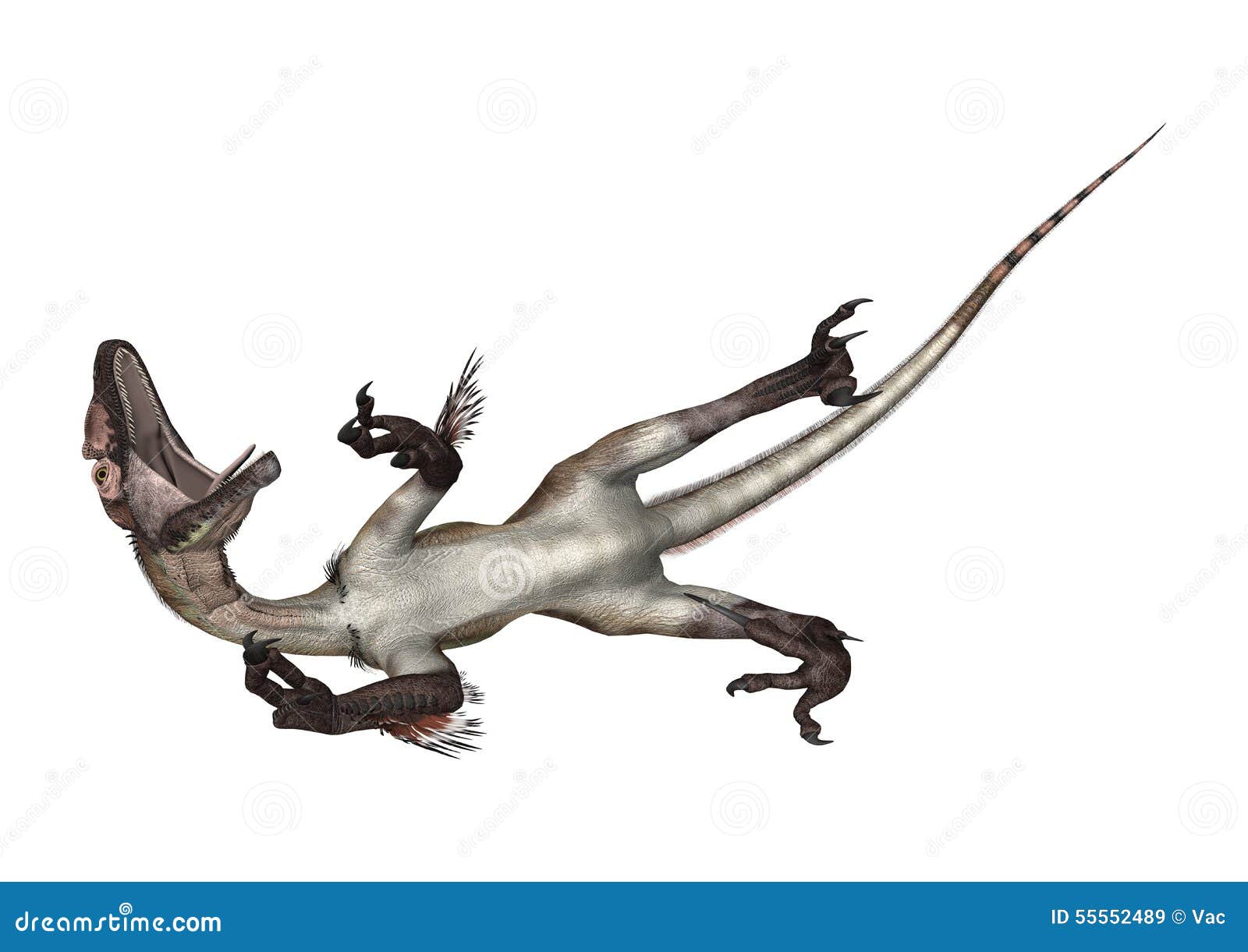 Dinosaur Utahraptor Cartoon Background Seamless Wallpaper Vector ...