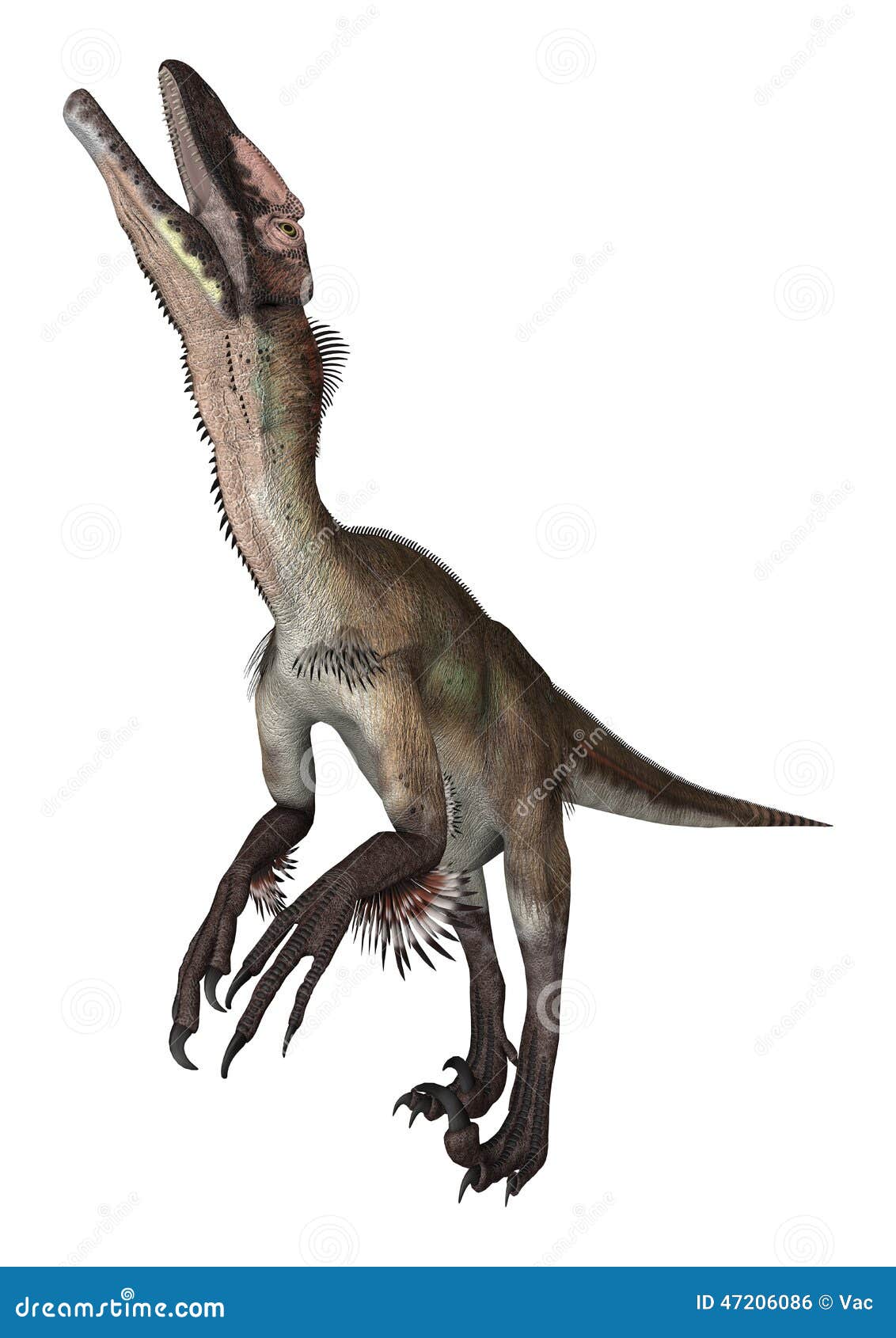 Dinosaur Utahraptor Cartoon Background Seamless Wallpaper Vector ...