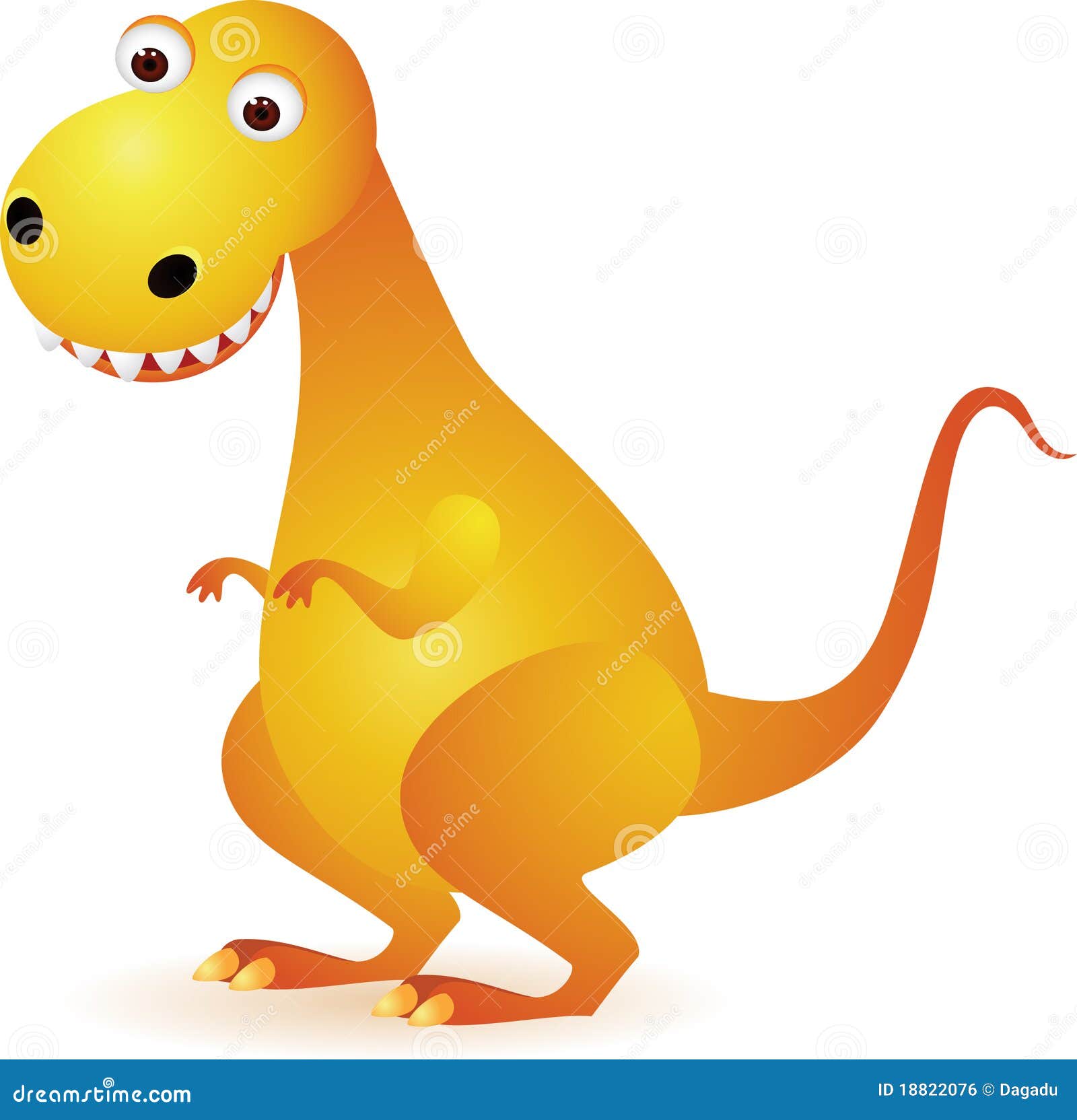 Dinosaurs cartoon stock vector. Illustration of animal - 18822076