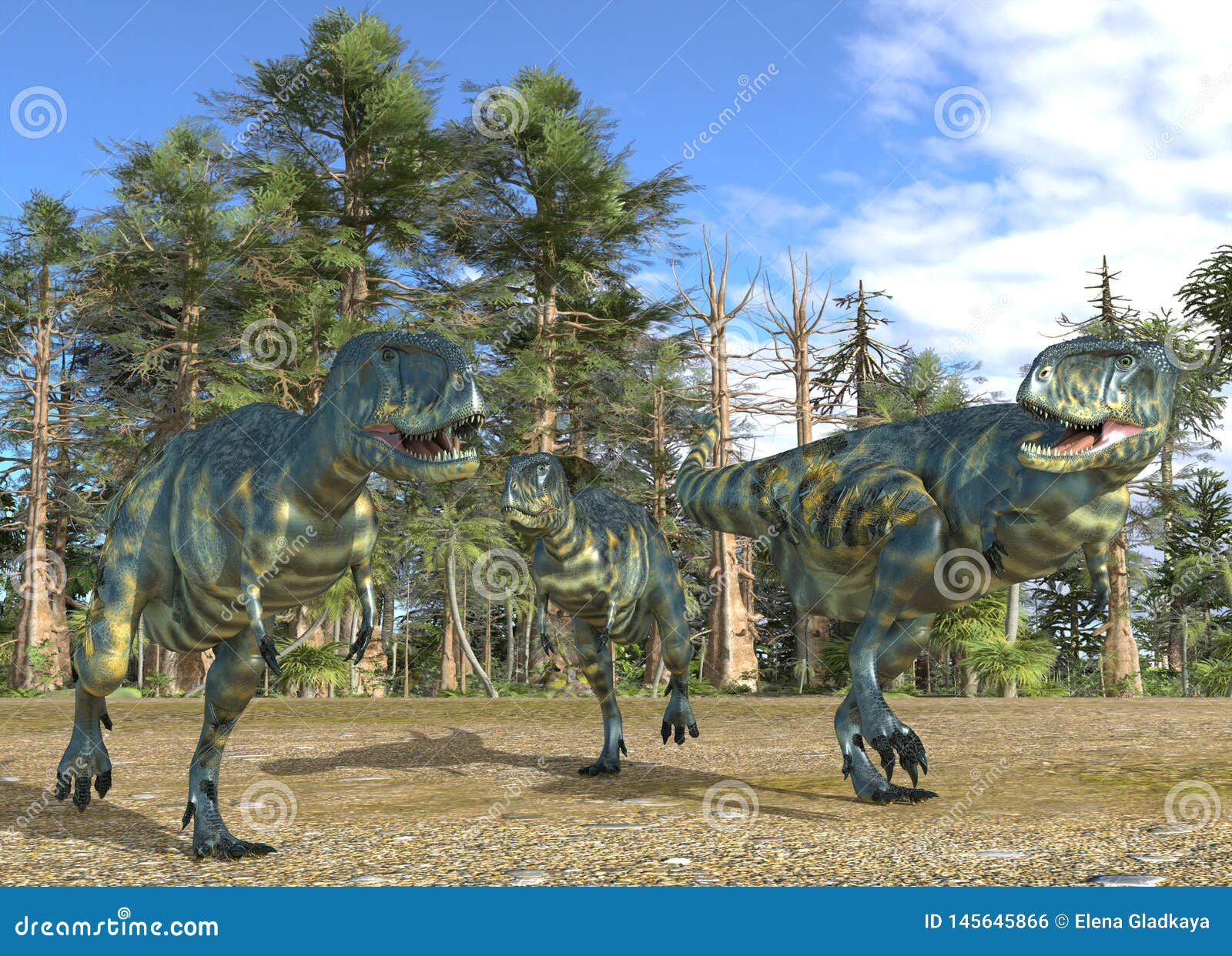 Abelisaurus Dinosaurs Royalty-Free Stock Image | CartoonDealer.com ...
