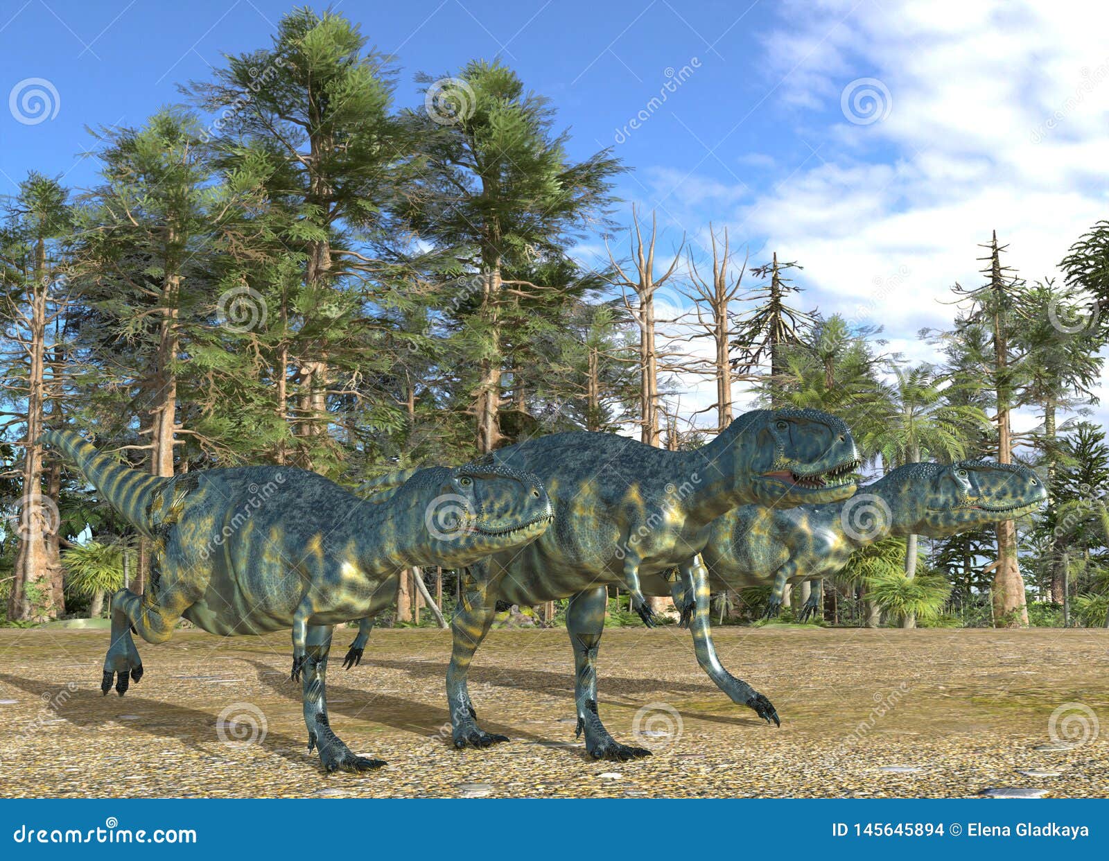 Abelisaurus Dinosaurs Royalty-Free Stock Image | CartoonDealer.com ...