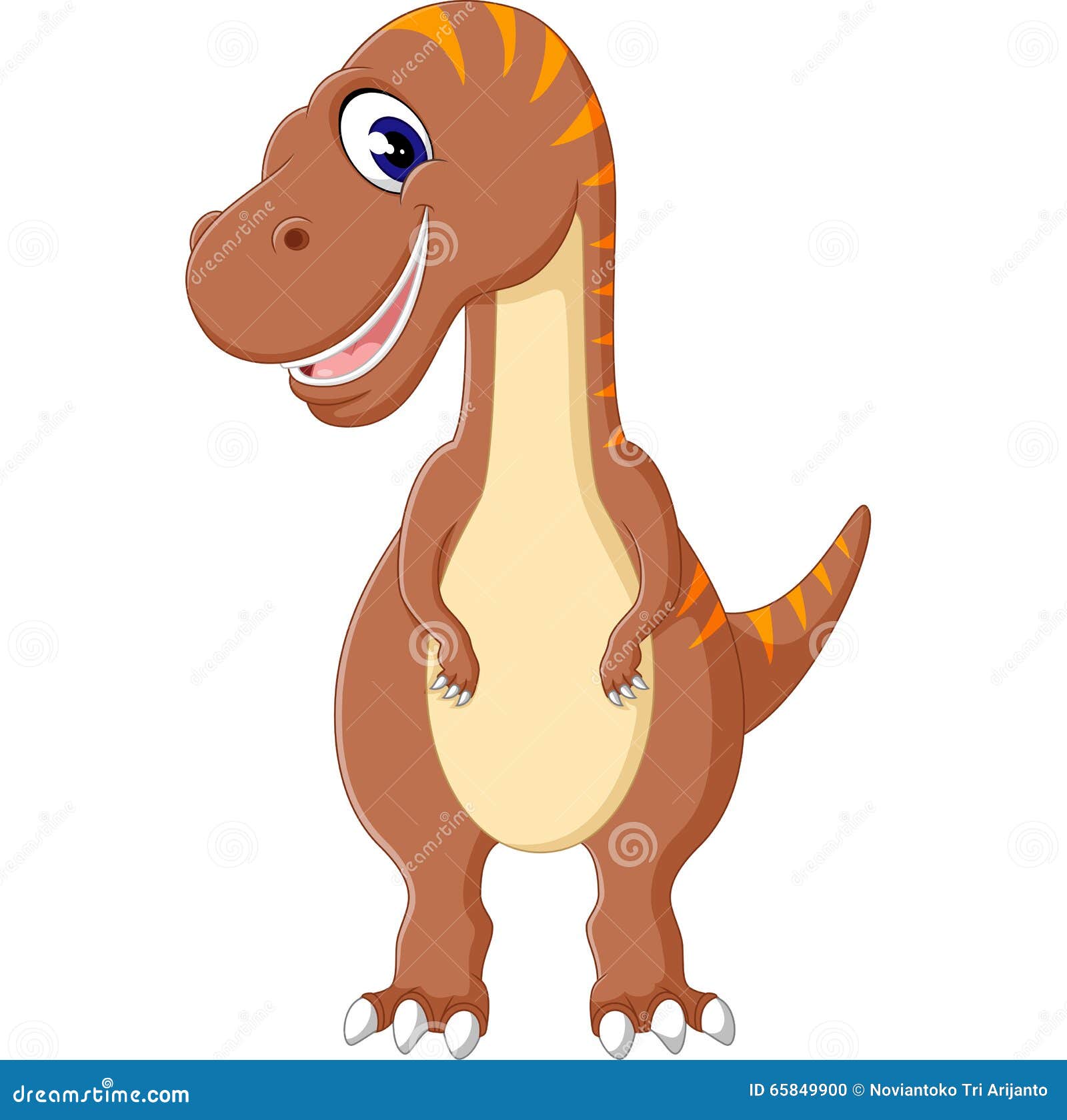 Dinosurs stock vector. Illustration of creature, child - 65849900