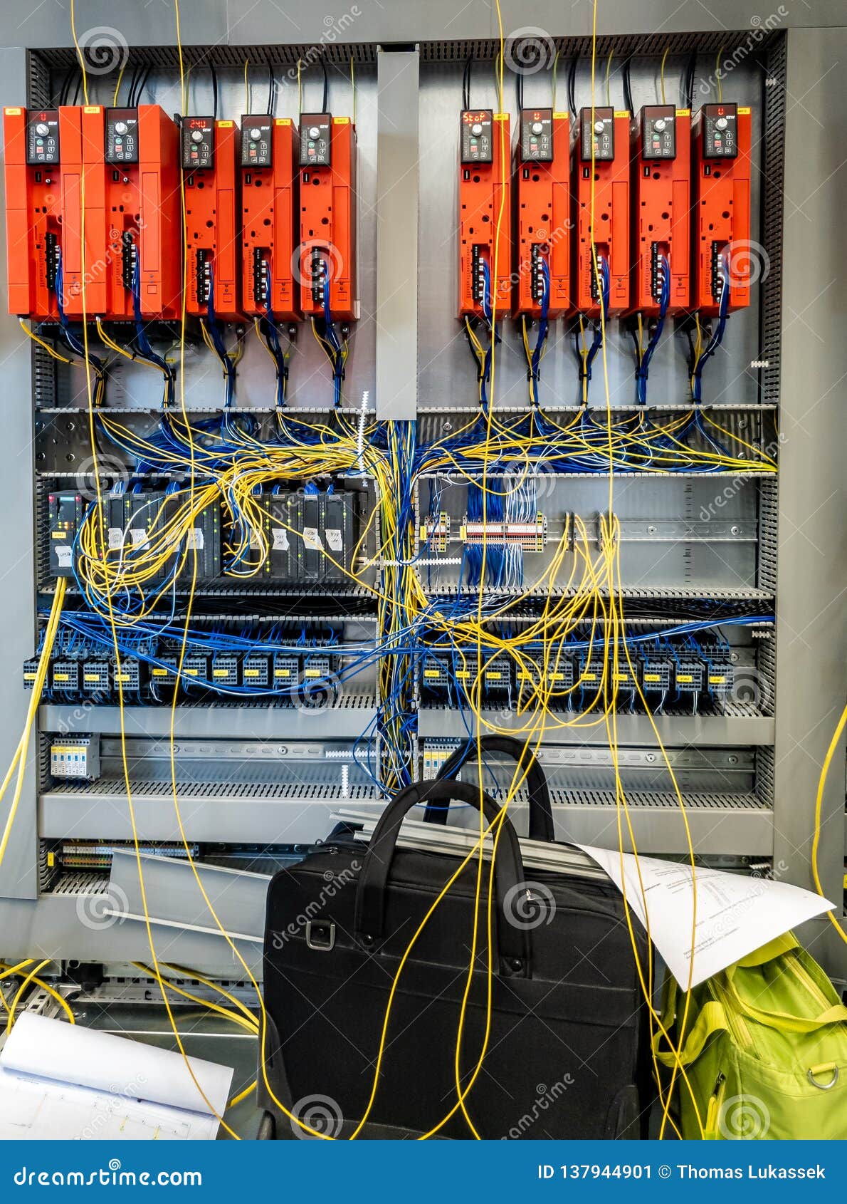 Dinslaken , Germany - September 19 2018 : SEW Freuqency Controller and ...