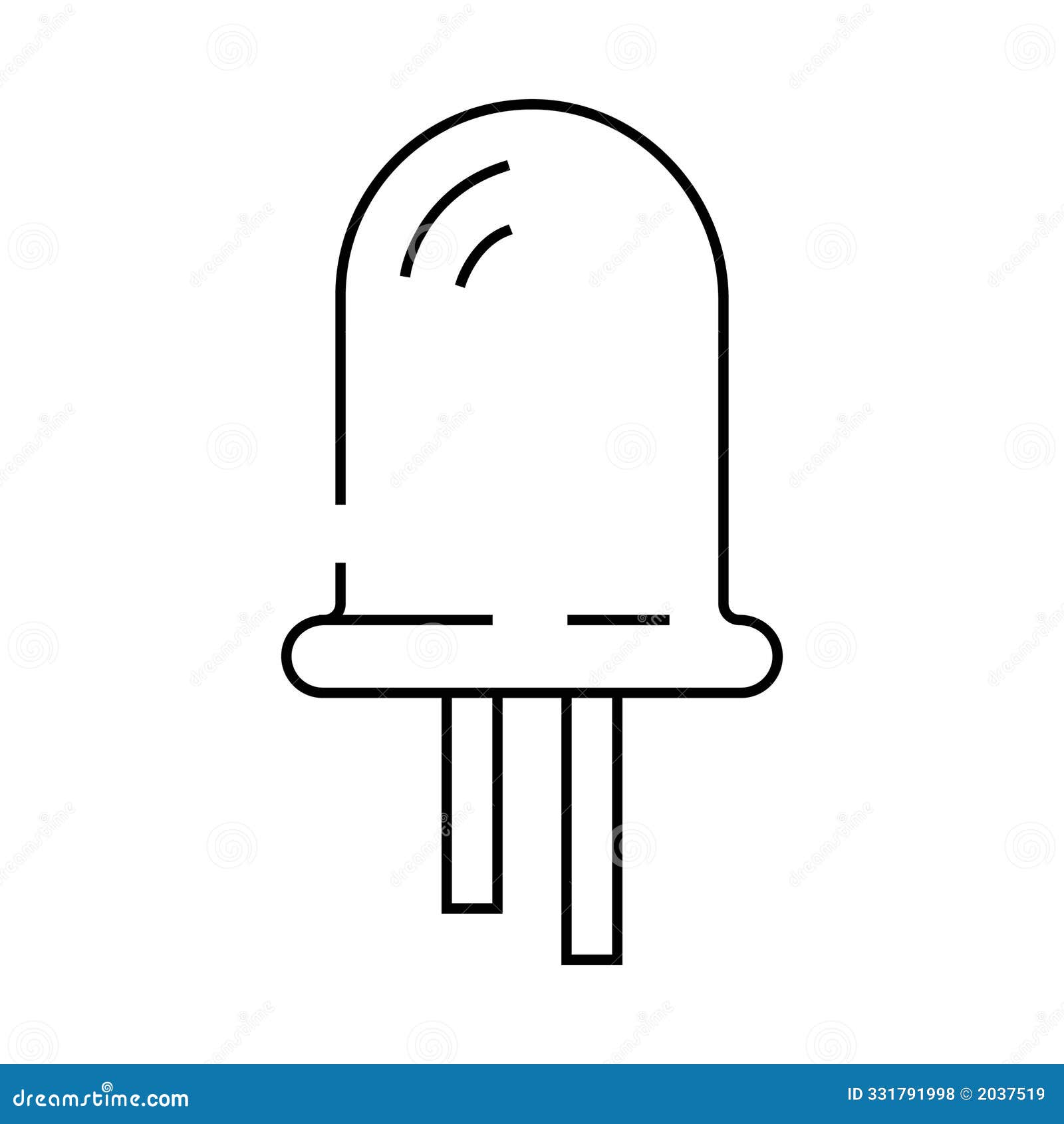 Diode Electrical Engineer Line Icon Vector Illustration Stock ... Diode Electrical Engineer Line Icon Vector Illustration Stock ...
