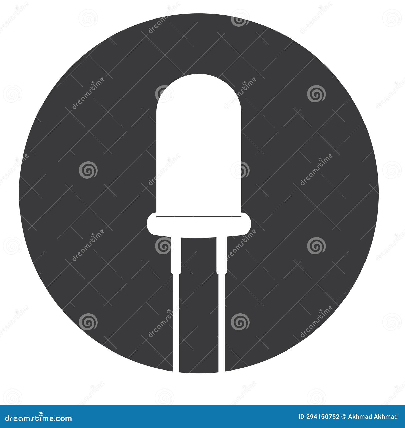 Diode Icon Cartoon Vector | CartoonDealer.com #294150713