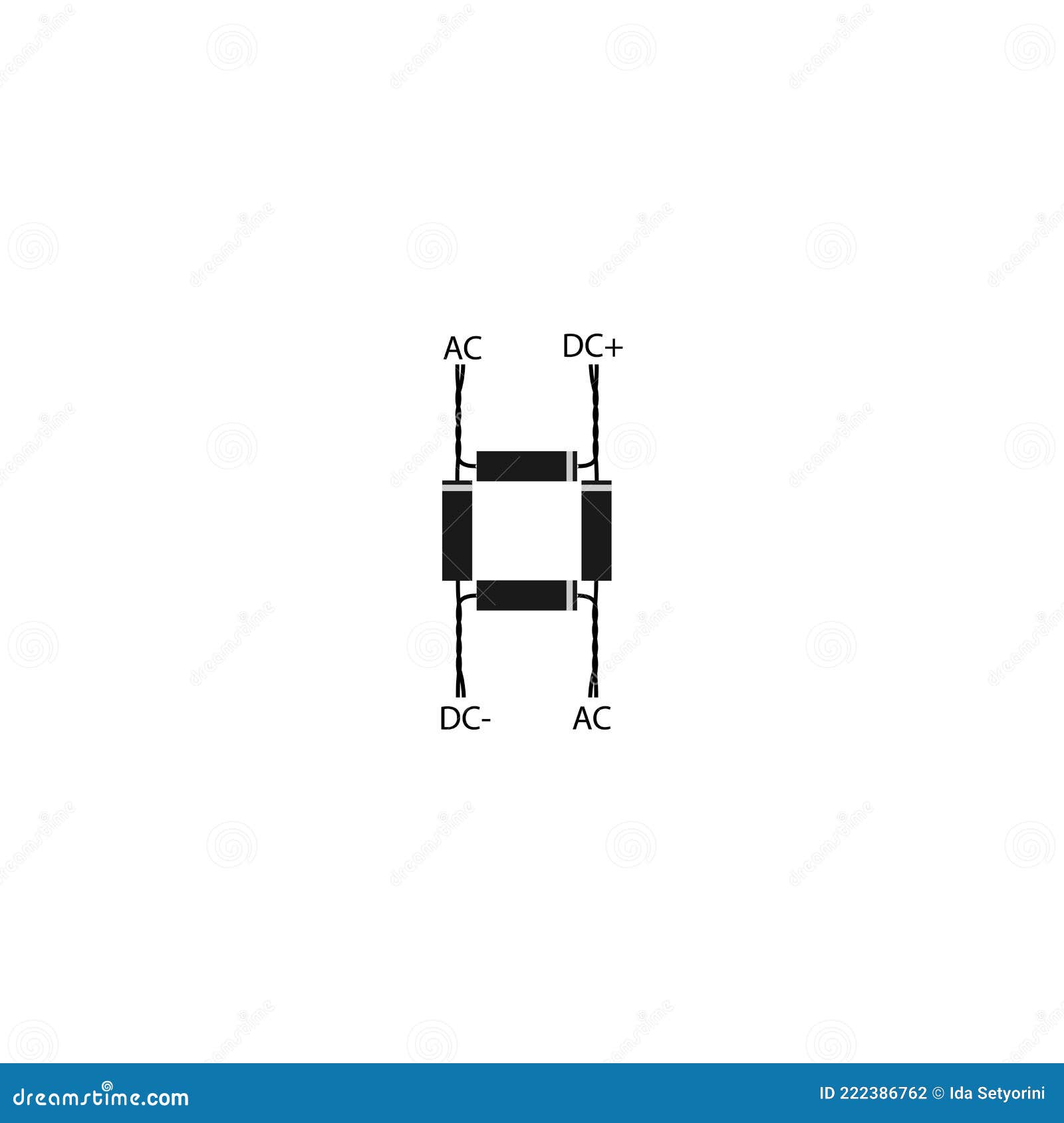 Diode Photosensitive Engineering Symbol, Vector Symbol Design ...