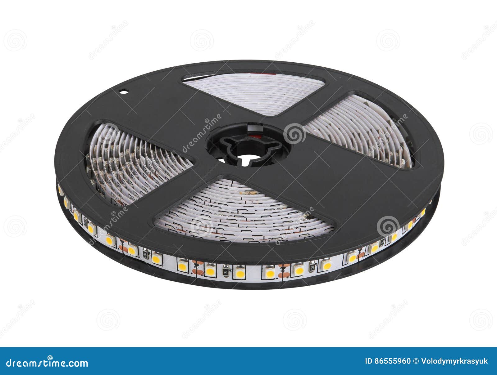 Diode Strip. Led Lights Tape Stock Photo - Image of bulb, decoration ...