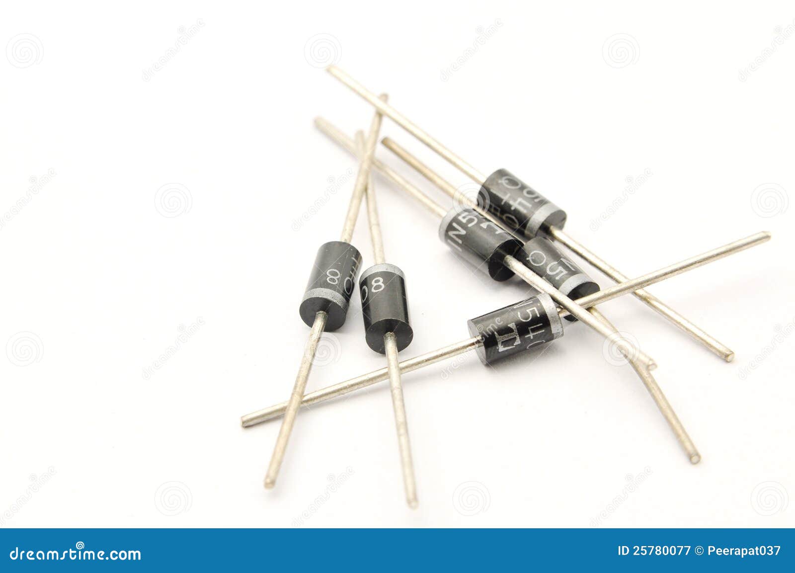 Diodes stock image. Image of 7segment, appliances, chip - 25780077