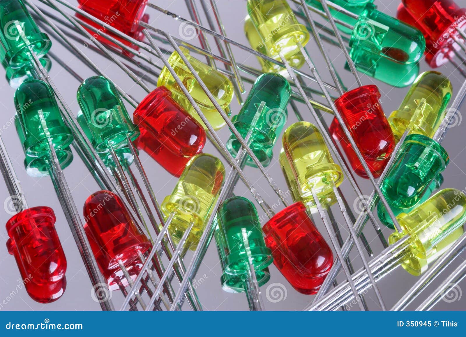 Diodo del LED immagine stock. Immagine di emissione, circuito - 350945