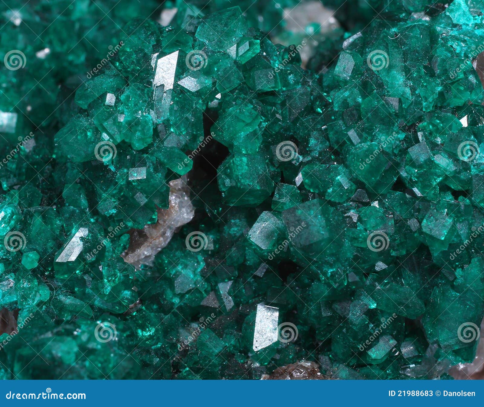 Dioptase stock image. Image of nature, stone, mineral - 21988683