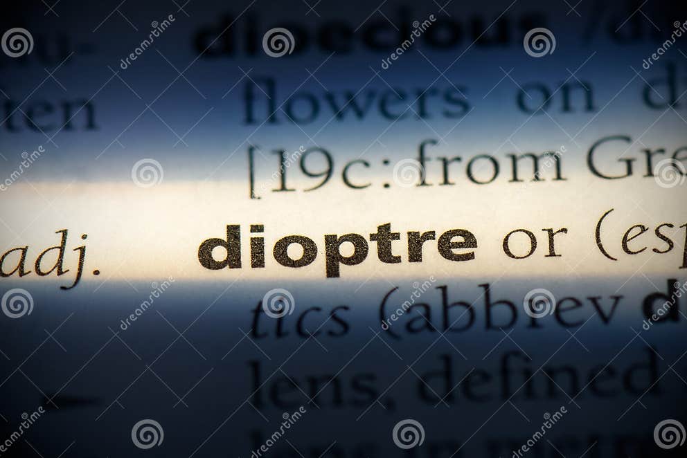 Dioptre stock photo. Image of highlight, highlighted - 161393234