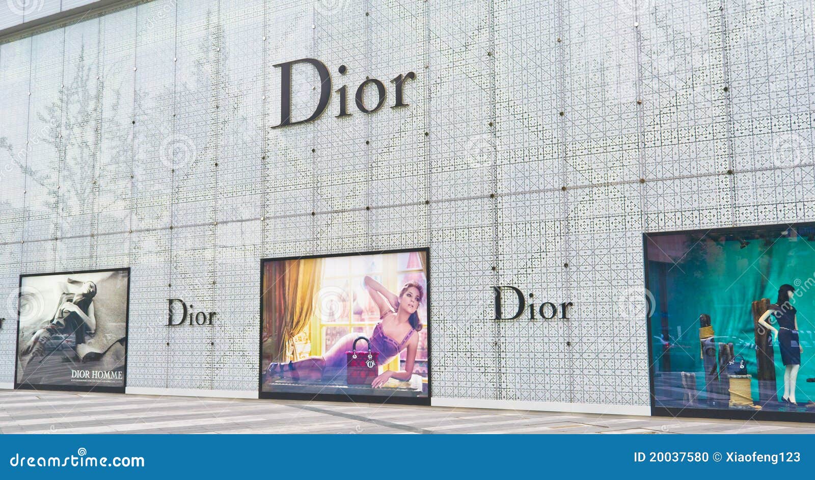 Dior editorial image. Image of brand, luxury, shop, plaza - 20037580