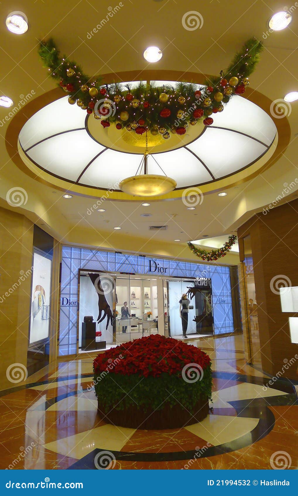 Dior Store editorial photography. Image of mall, lights - 21994532