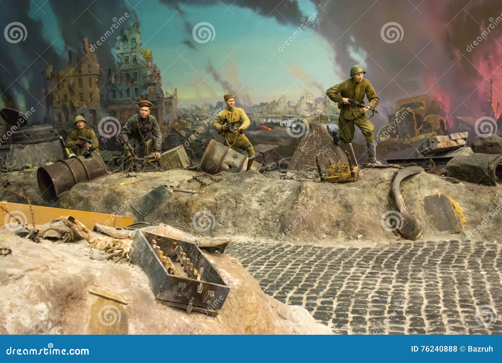 Diorama Fulminant Le Reichstag Photo stock éditorial - Image du hitler ...