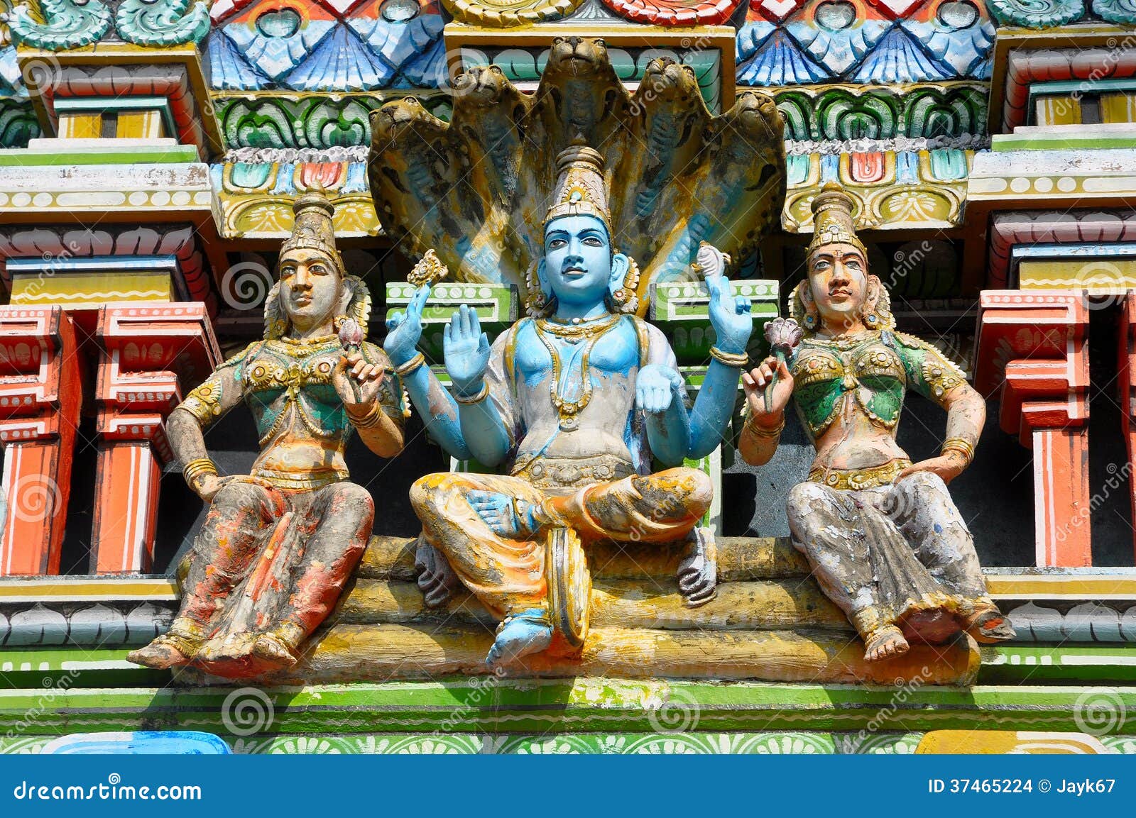 Dios indio foto de archivo. Imagen de dios, diosa, azul - 37465224