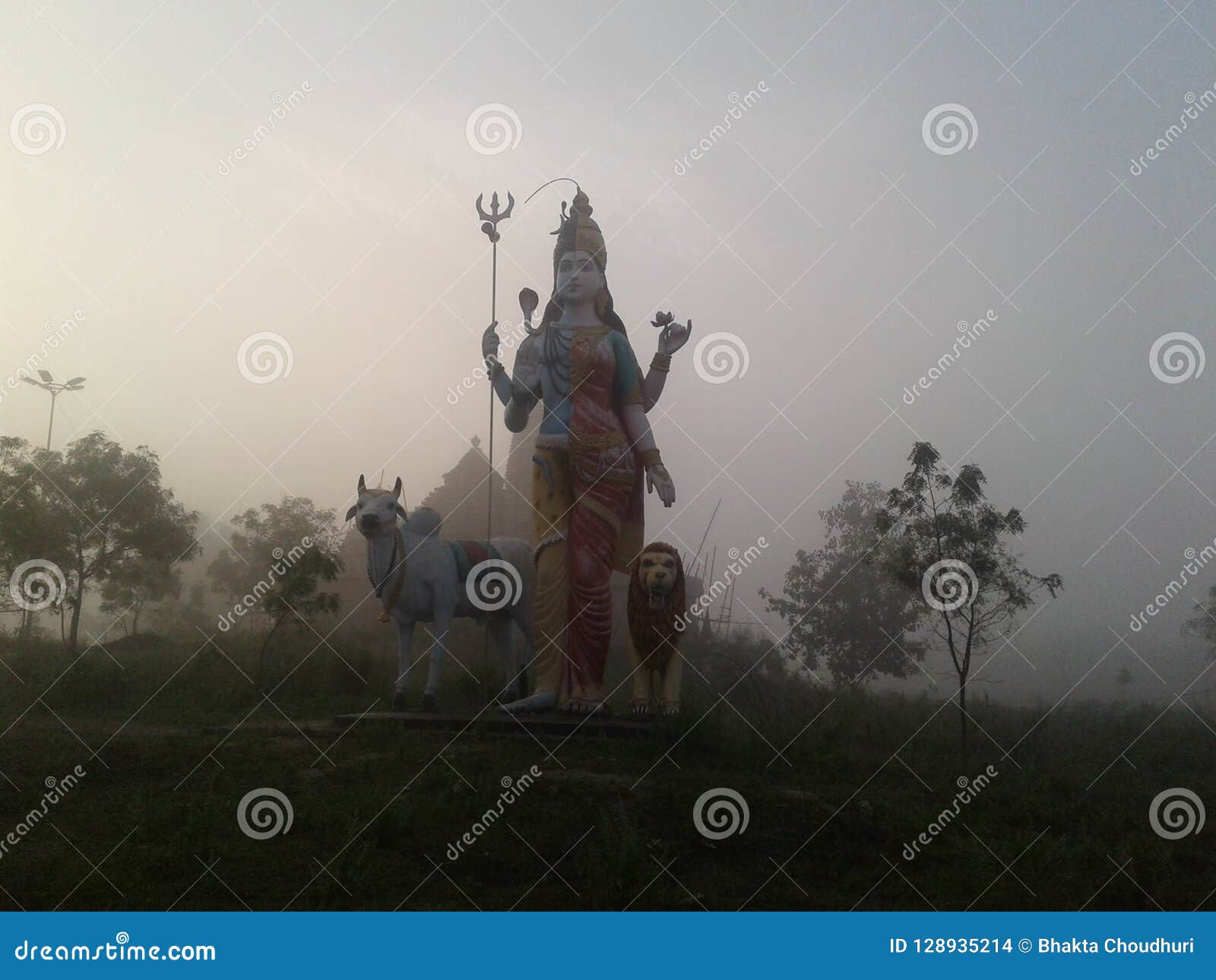 Dios Shiv-Parvati foto de archivo. Imagen de hinduism - 128935214