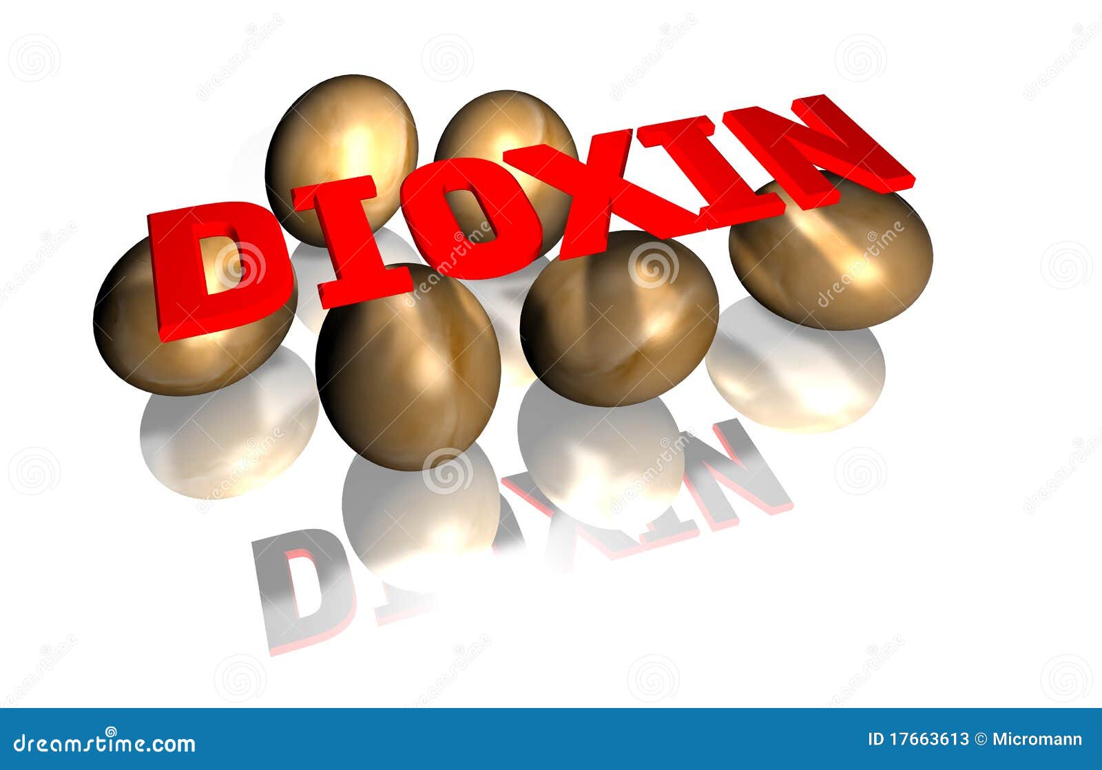 Dioxina stock de ilustración. Ilustración de materia - 17663613