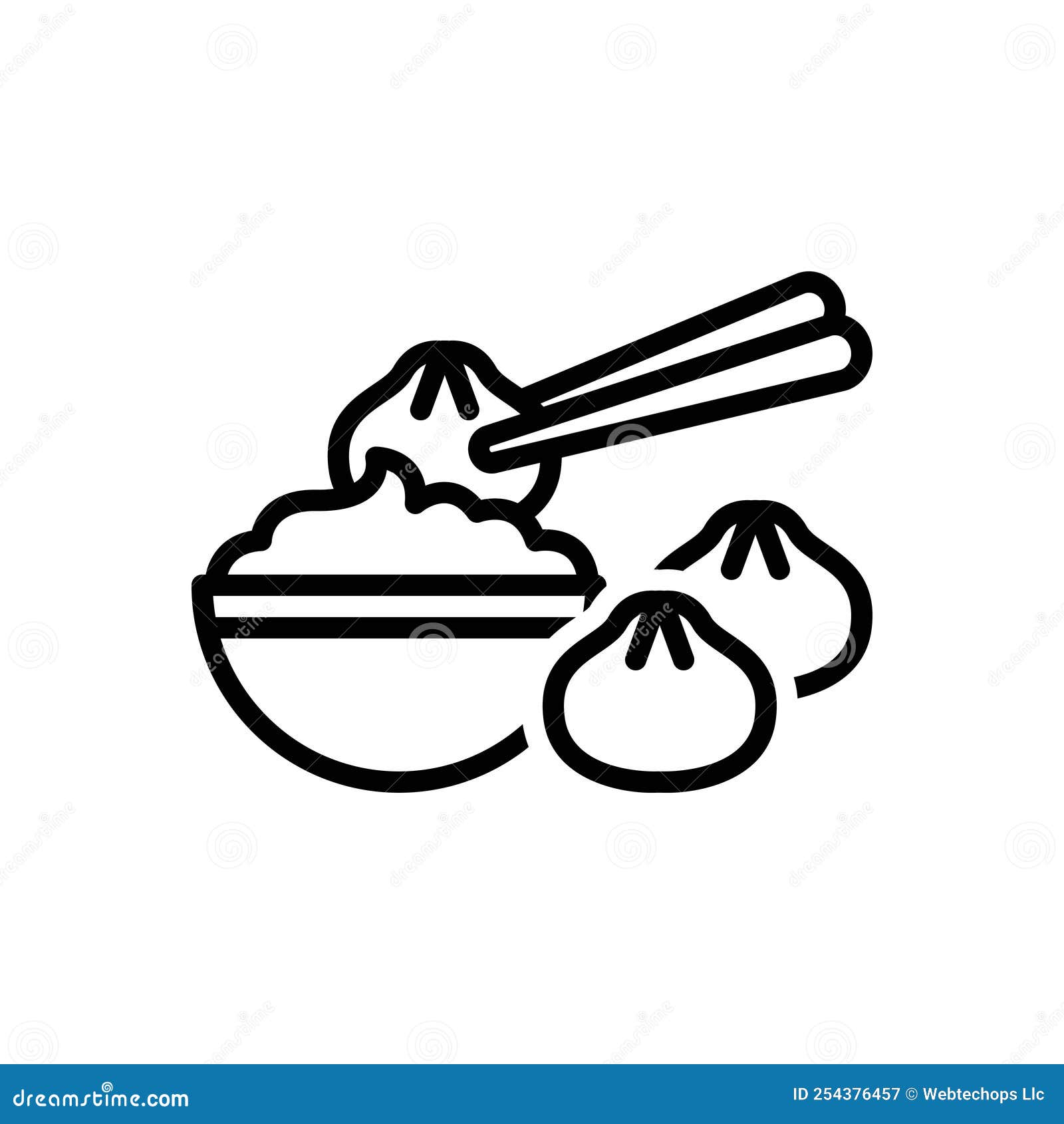 Black Line Icon for Dip, Dive and Plunge Stock Illustration ...