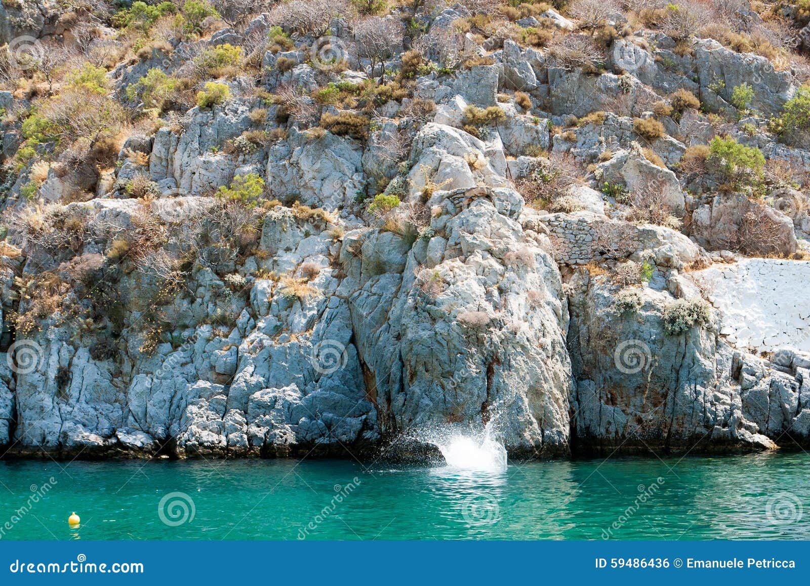 Dip from the rocks stock photo. Image of lifestyle, extreme - 59486436