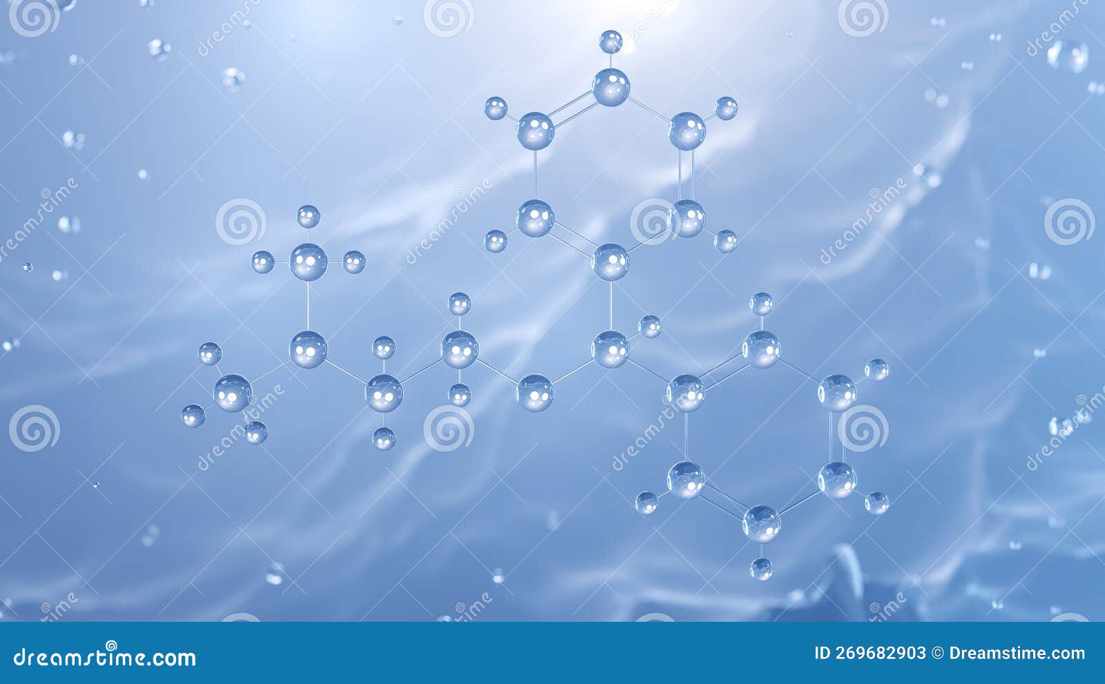 Diphenhydramine Molecular Structure, 3d Model Molecule, Benadryl ...