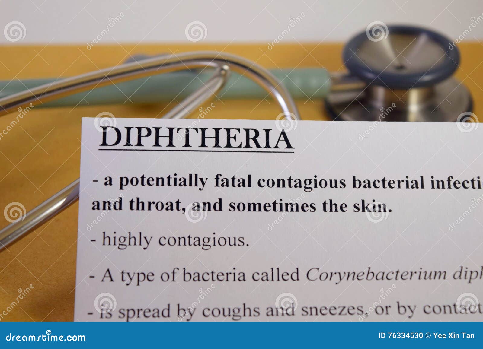 Diphtheria virus stock photo. Image of isolated, outbreak - 76334530