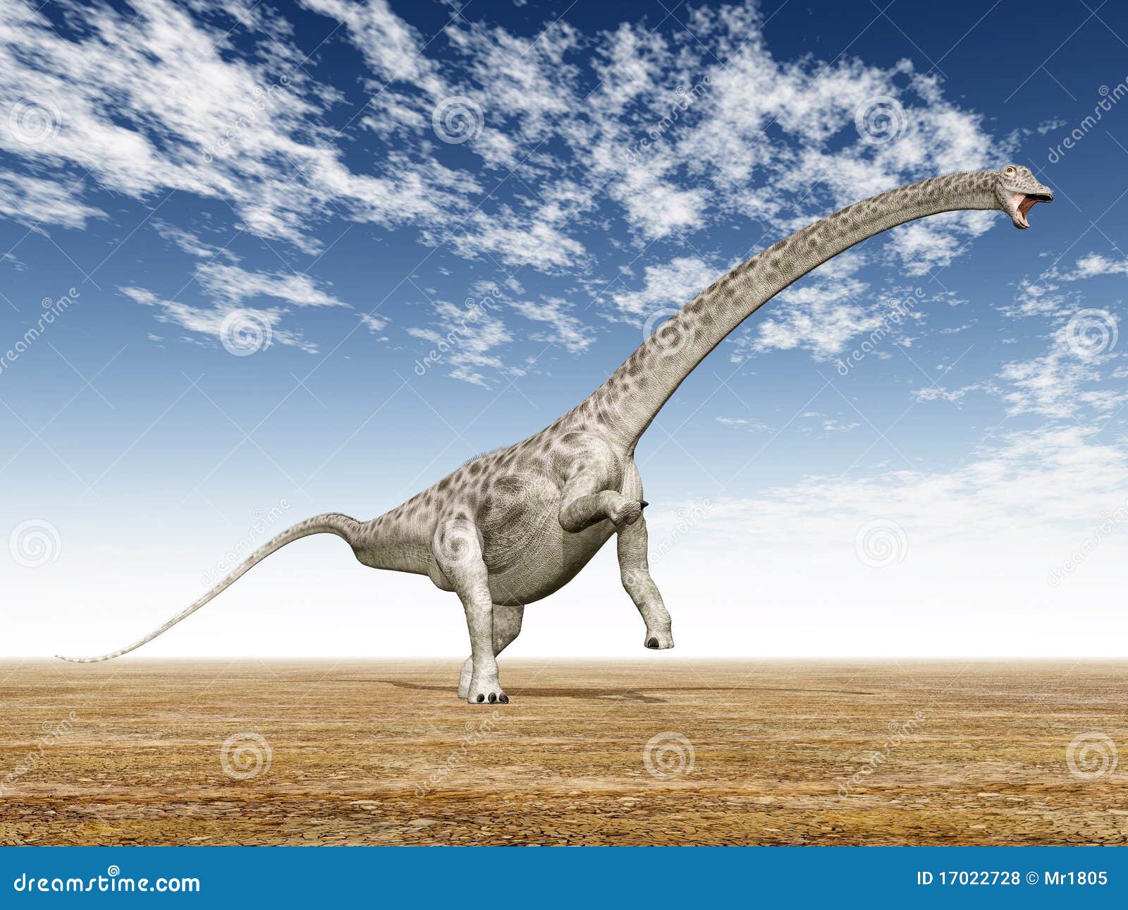Diplodocus stock illustration. Illustration of desert - 17022728