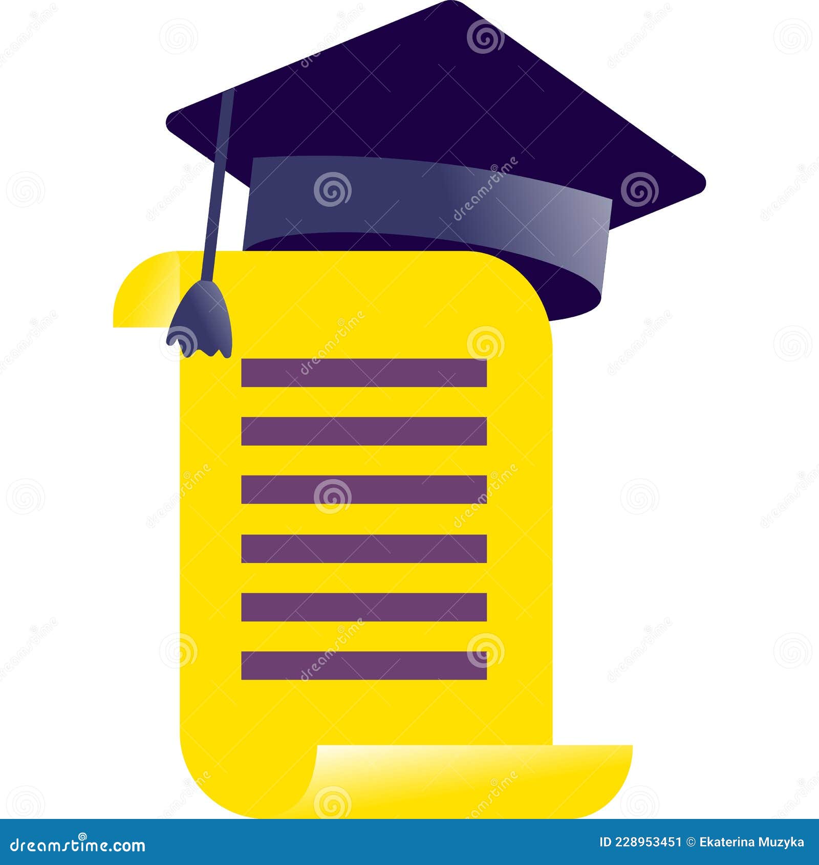 Qualification Certificate Vector Modern Template With Polygonal ...