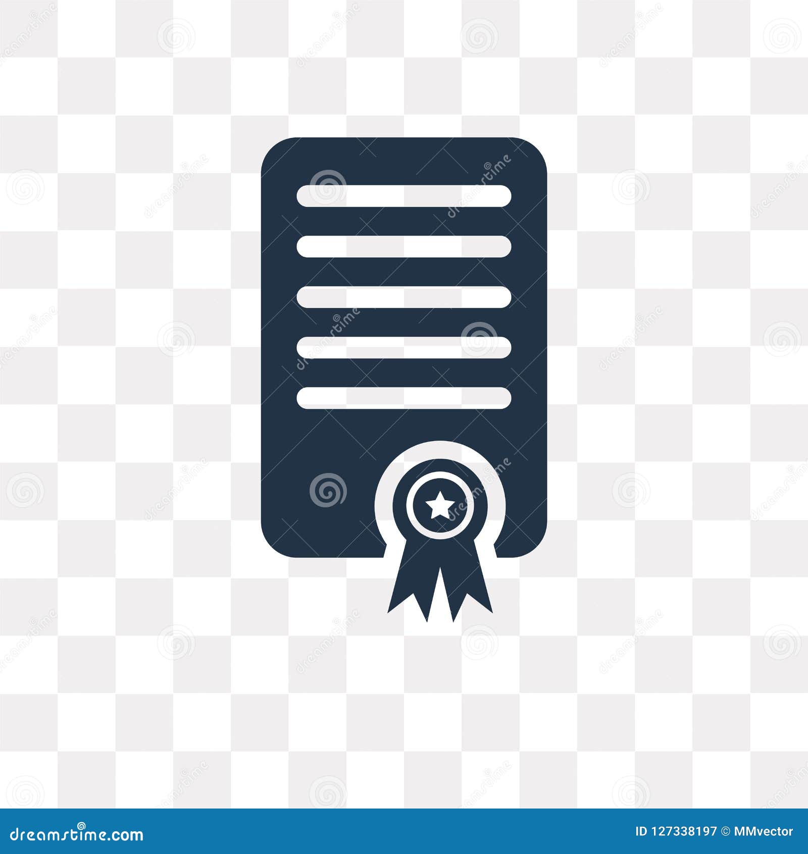 Diploma Vector Icon Isolated On Transparent Background, Diploma ...