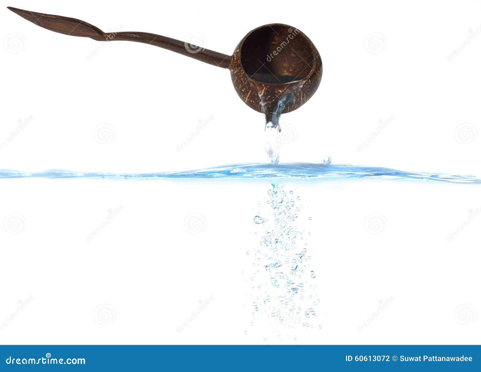 A Dipper Made From Coconut Stock Photo | CartoonDealer.com #31909974