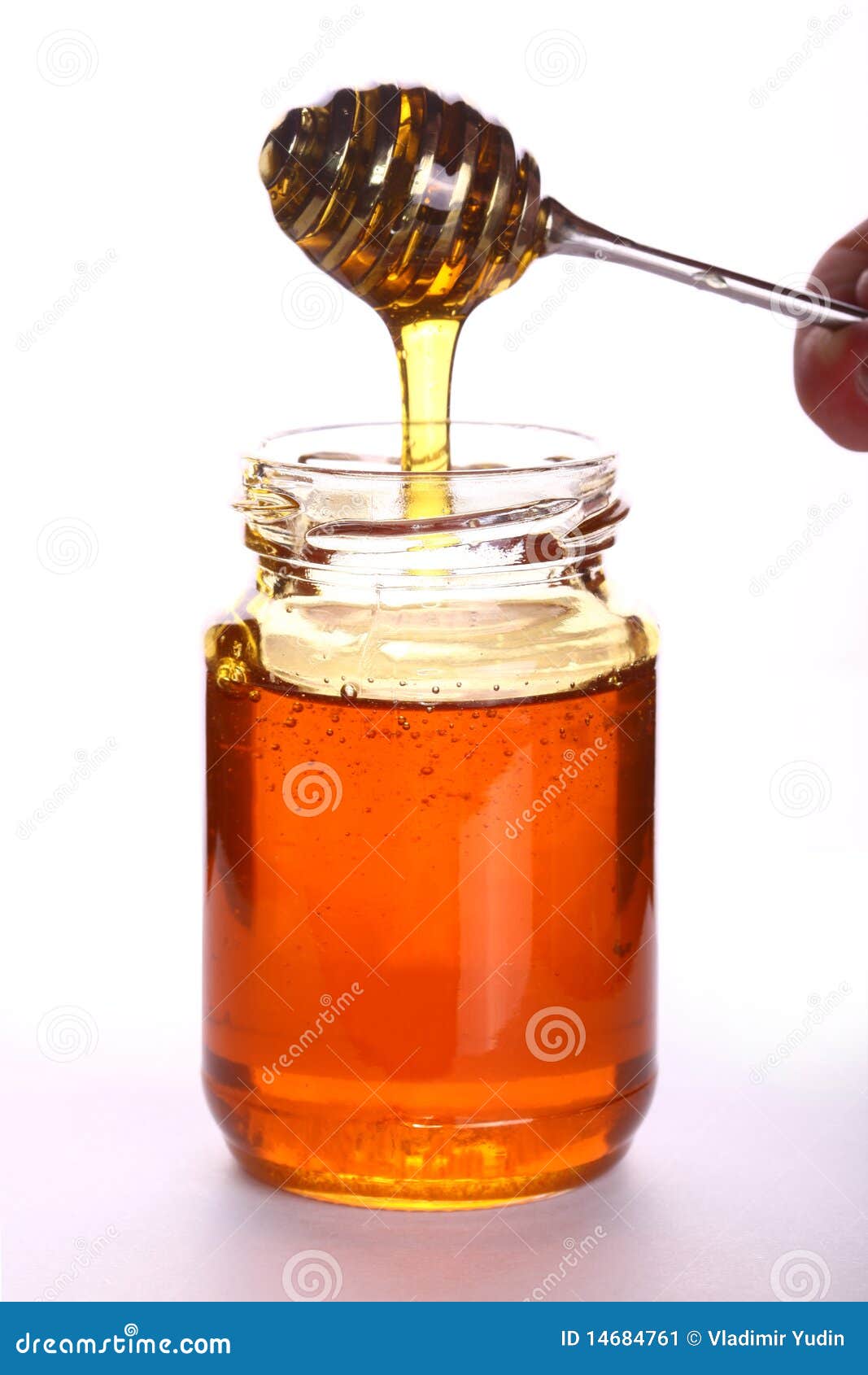 Dipper van de honing stock afbeelding. Image of waterspreeuw - 14684761