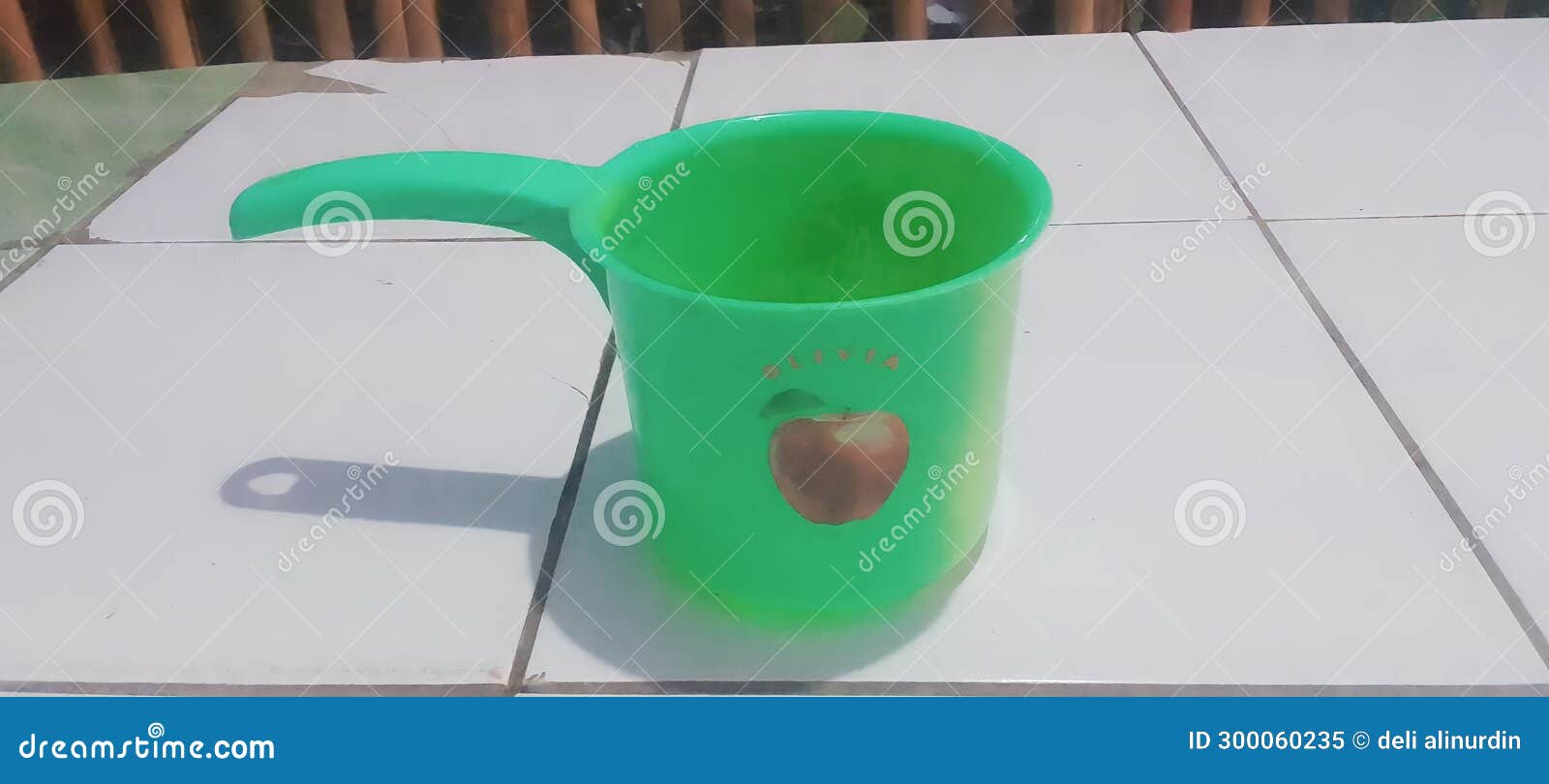 The Dipper Was a Tool for Bathing in Ancient Times Stock Image - Image ...