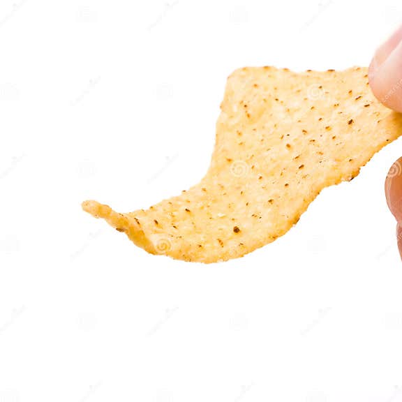 Dipping Chip stock photo. Image of snack, dipping, spicy - 13036950