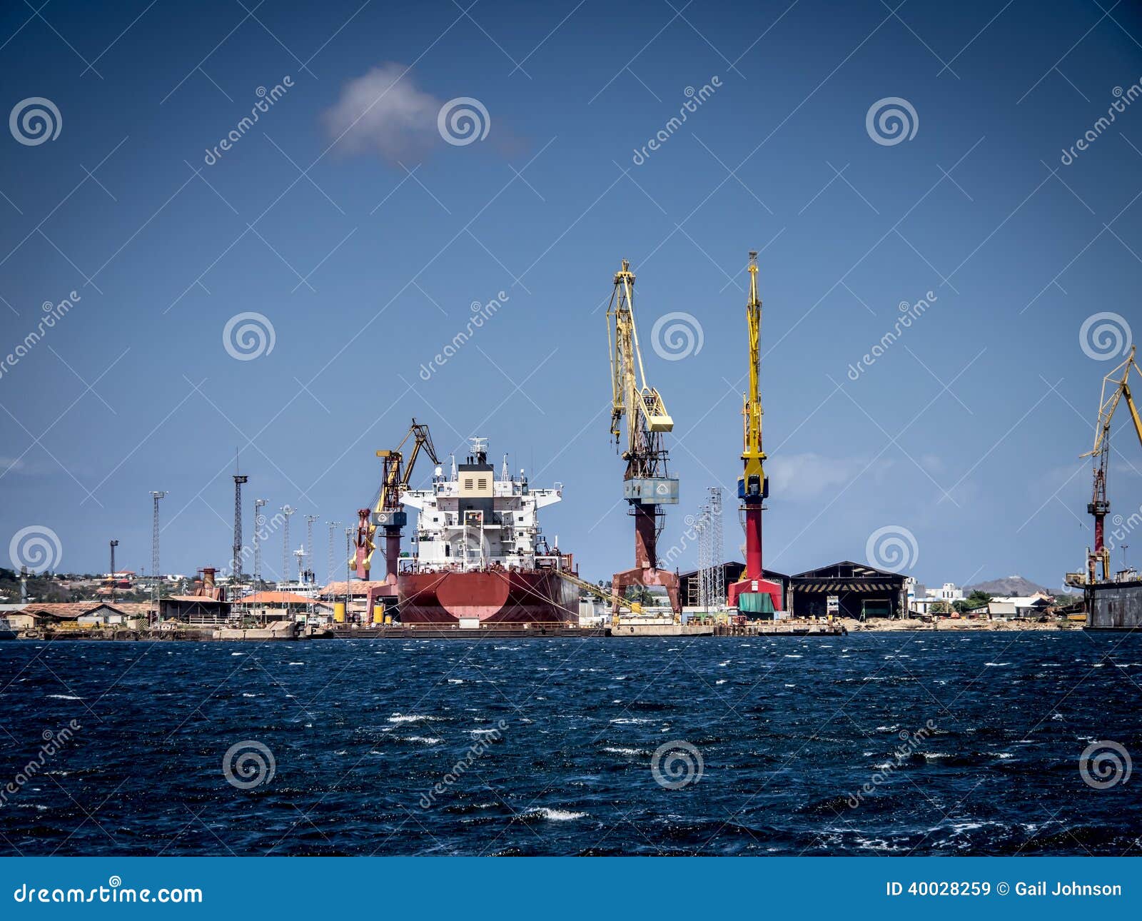 Dique seco imagen de archivo. Imagen de tropical, caribe - 40028259