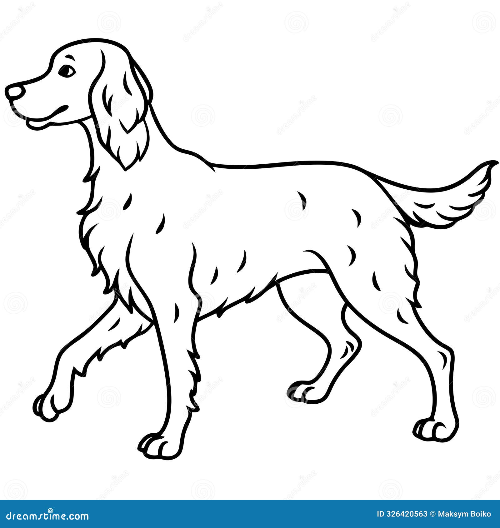 Dire Wolf Screams Icon Vector Stock Vector - Illustration of nature ...