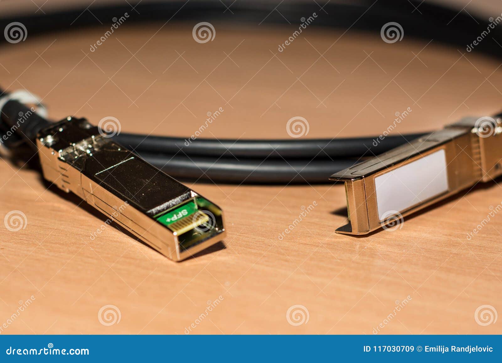 Copper Network Patch Panel In A Data Center Royalty-Free Stock Photo ...
