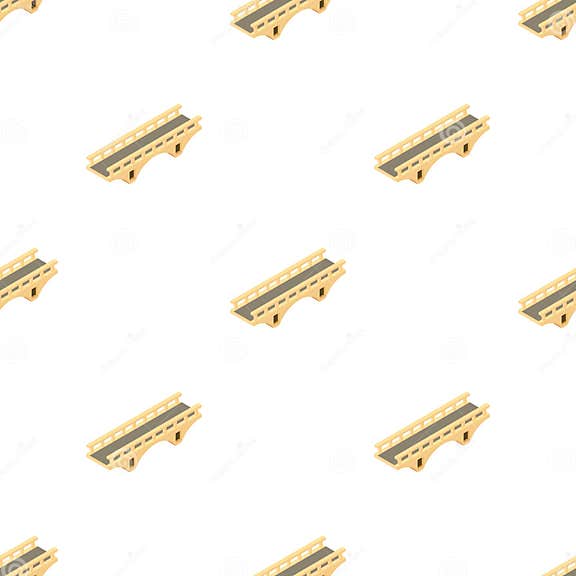 Direct Bridge Pattern Seamless Vector Stock Vector - Illustration of ...