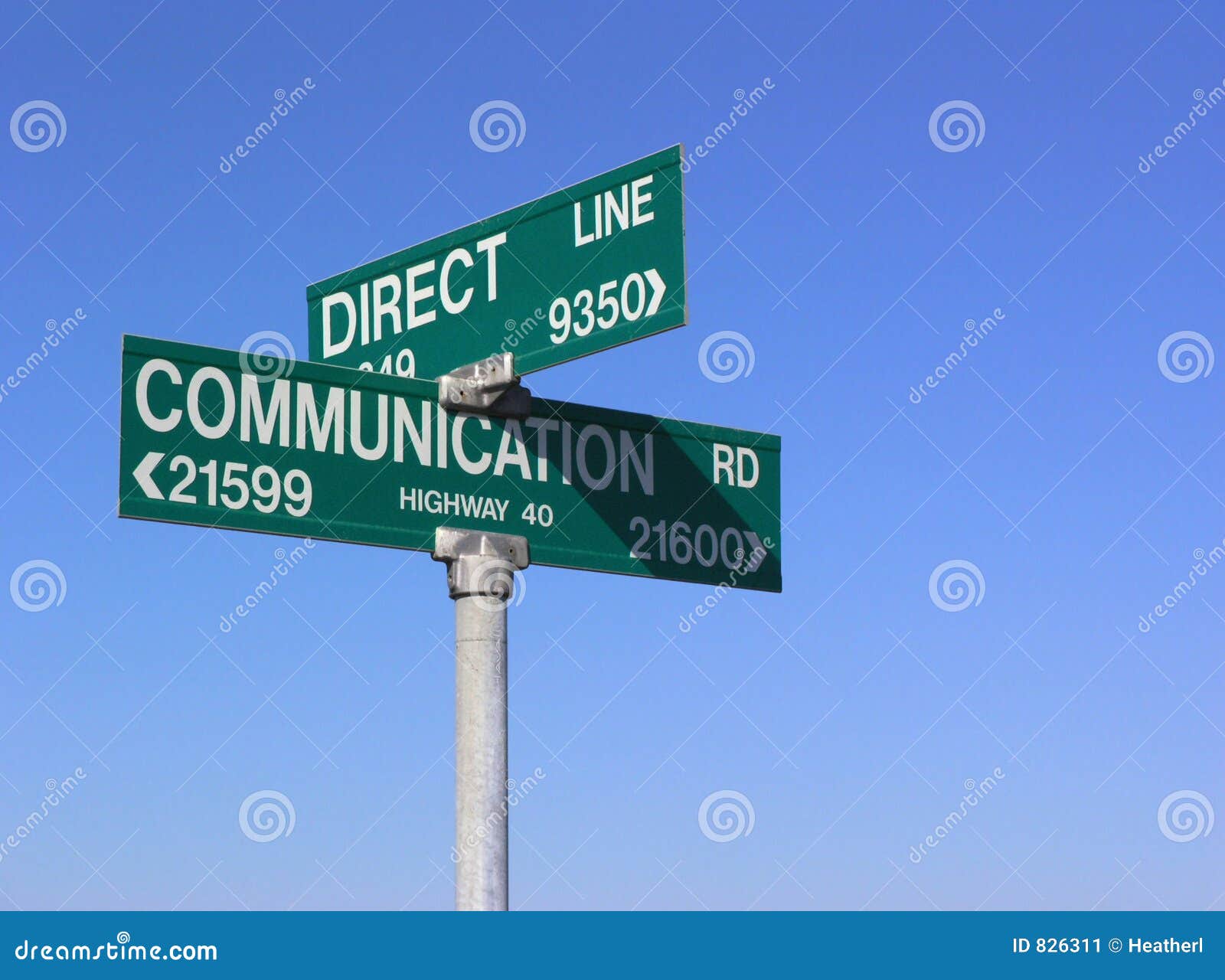 Direct Communication Stock Image - Image: 826311