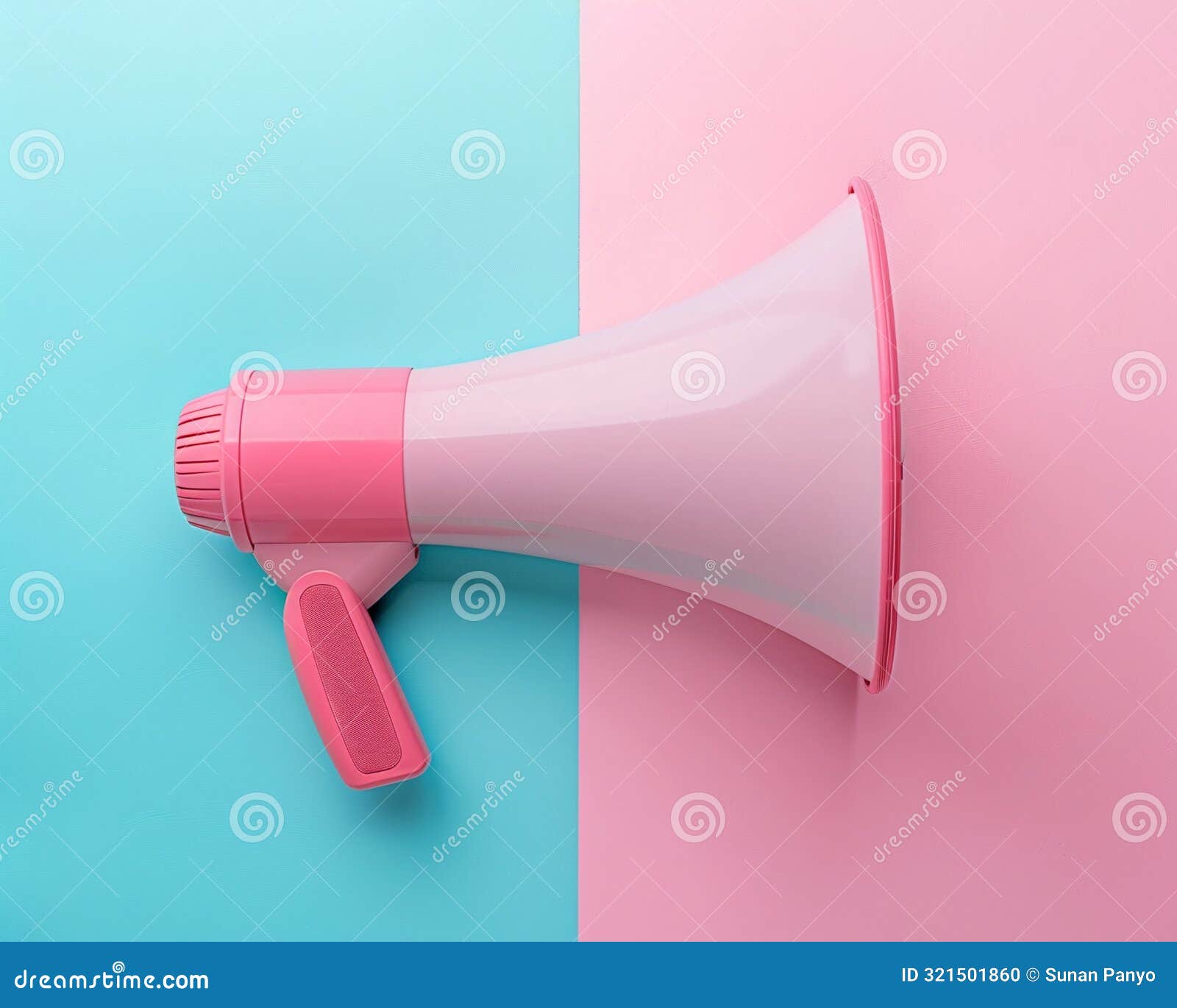 Direct Communication, Minimal Megaphone Stock Image, Dualtone Backdrop ...