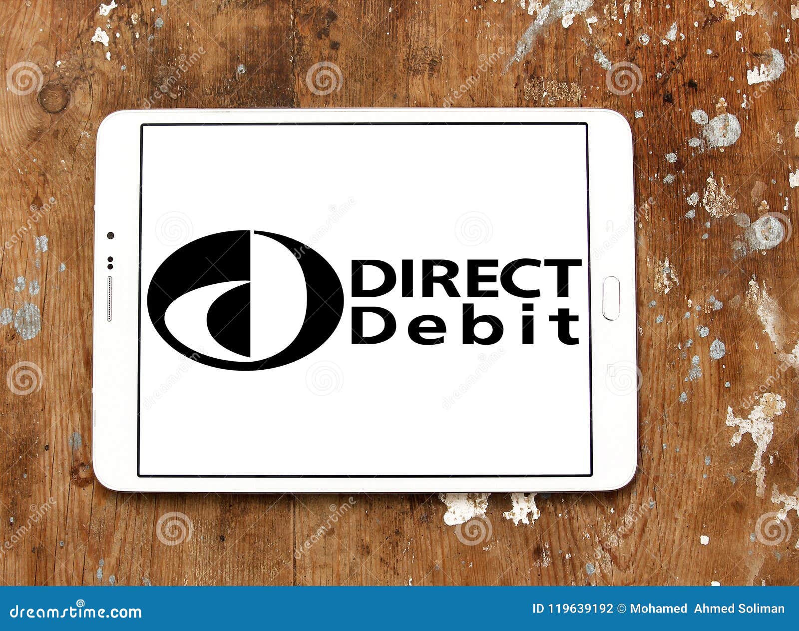 Direct Debit Payment System Logo Editorial Photography - Image of ...