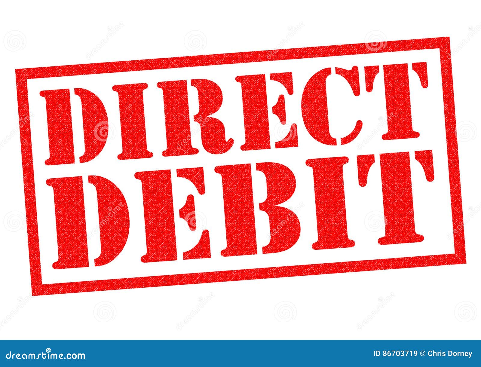 DIRECT DEBIT Royalty-Free Stock Photography | CartoonDealer.com #86703719