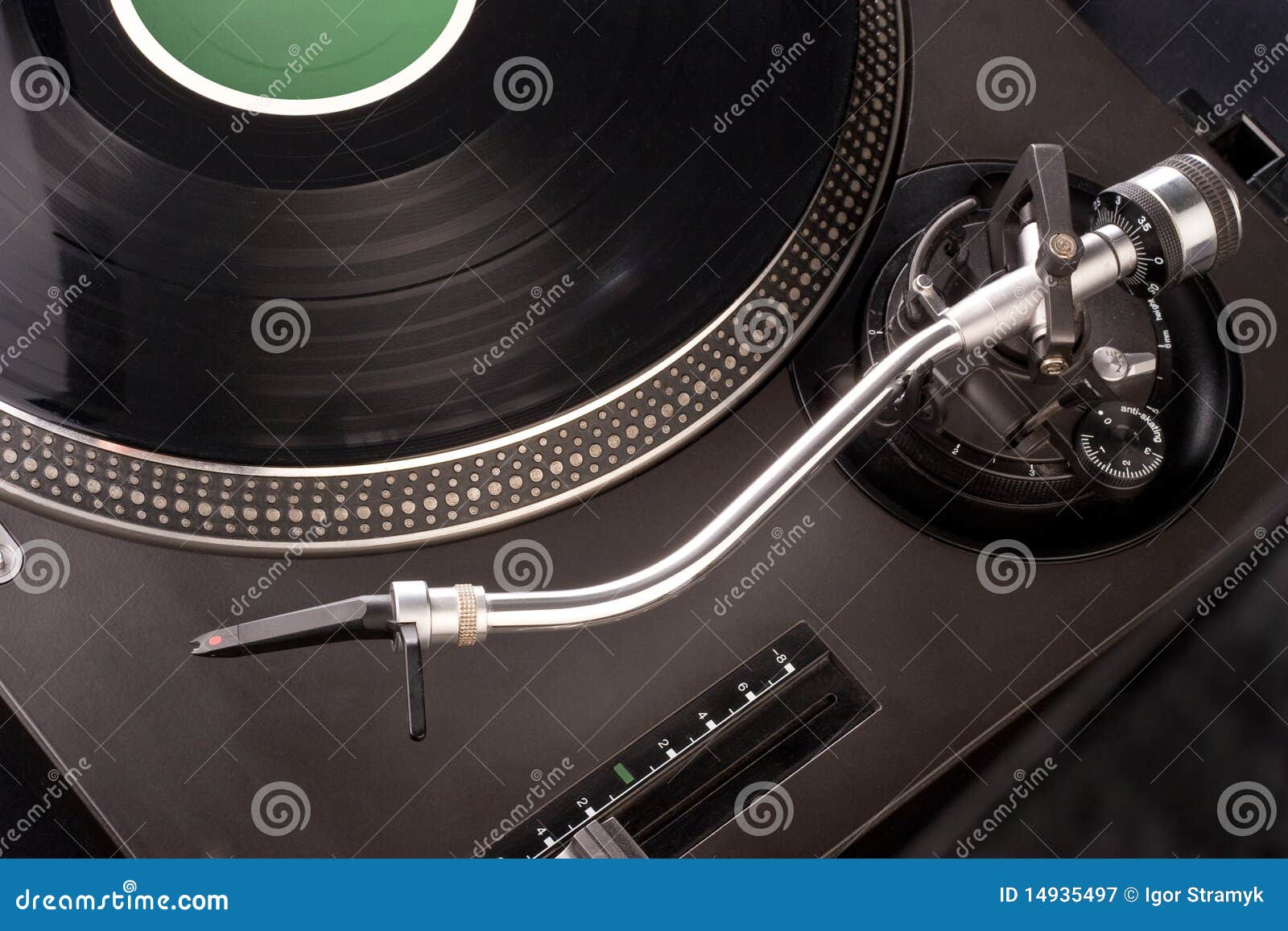 Direct Drive Turntable System Stock Image - Image of player, vinyl ...