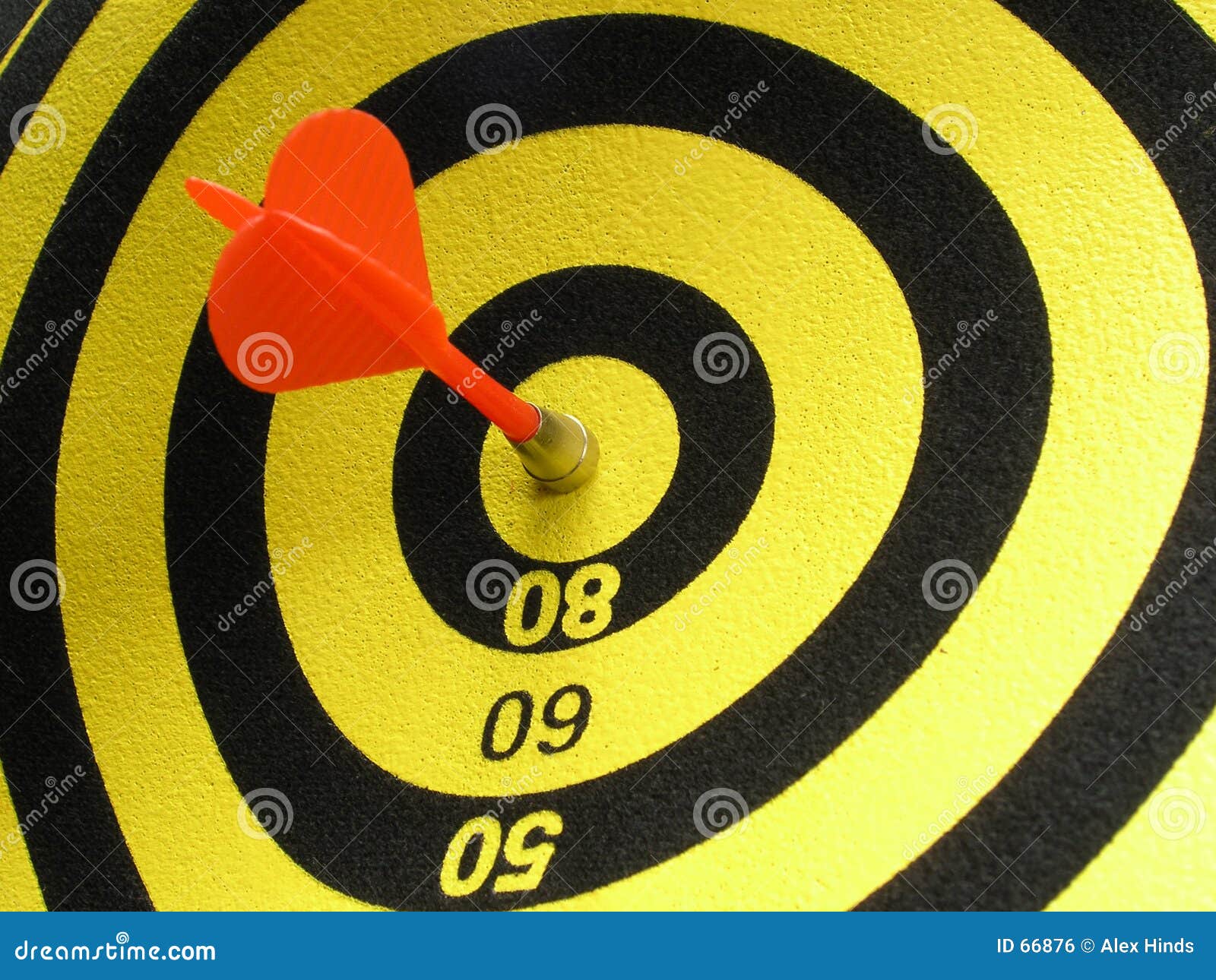 A Direct Hit! stock photo. Image of mark, accuracy, goal - 66876