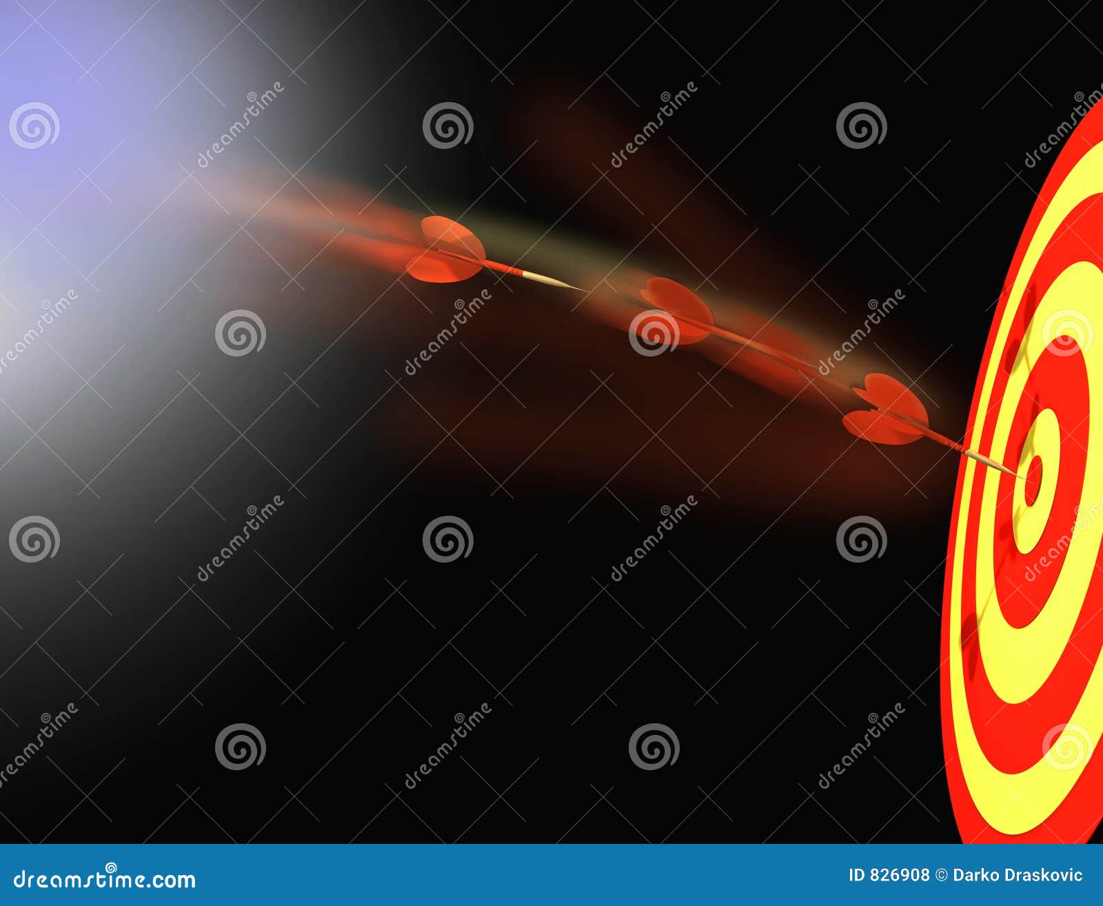 Direct hit stock illustration. Illustration of champion - 826908