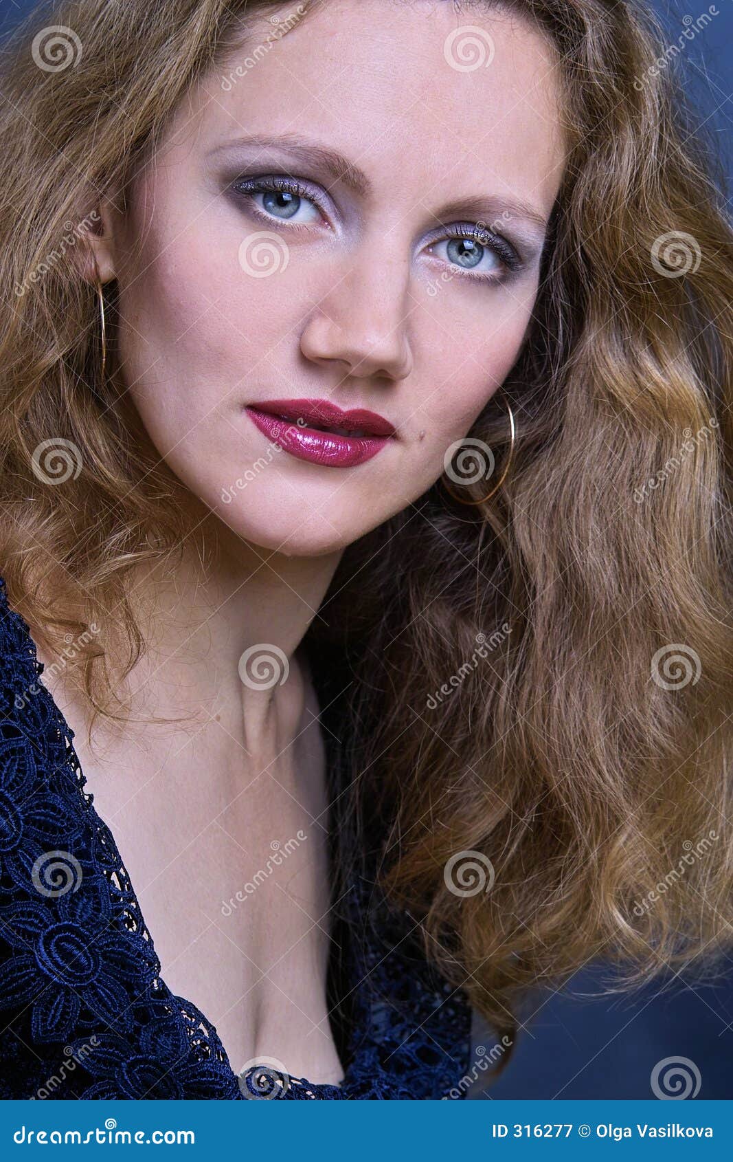 Direct look stock image. Image of girl, elegant, fashion - 316277