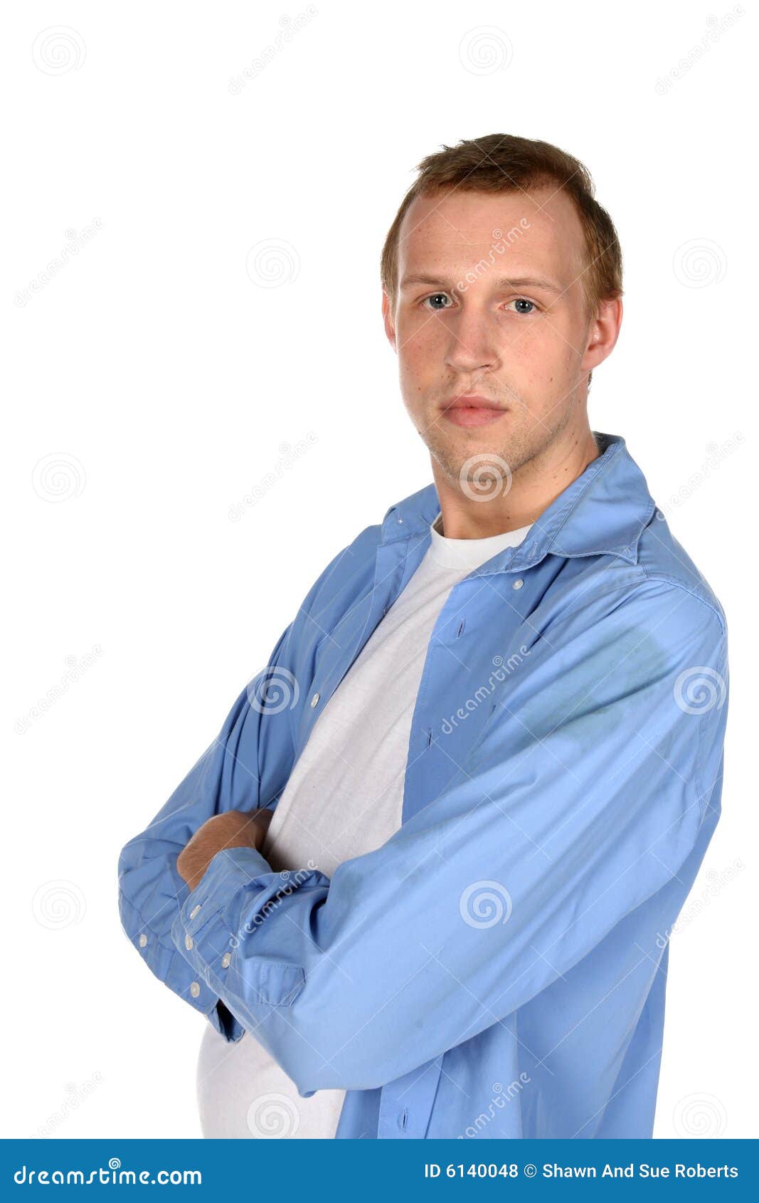 Direct looking male model stock photo. Image of model - 6140048