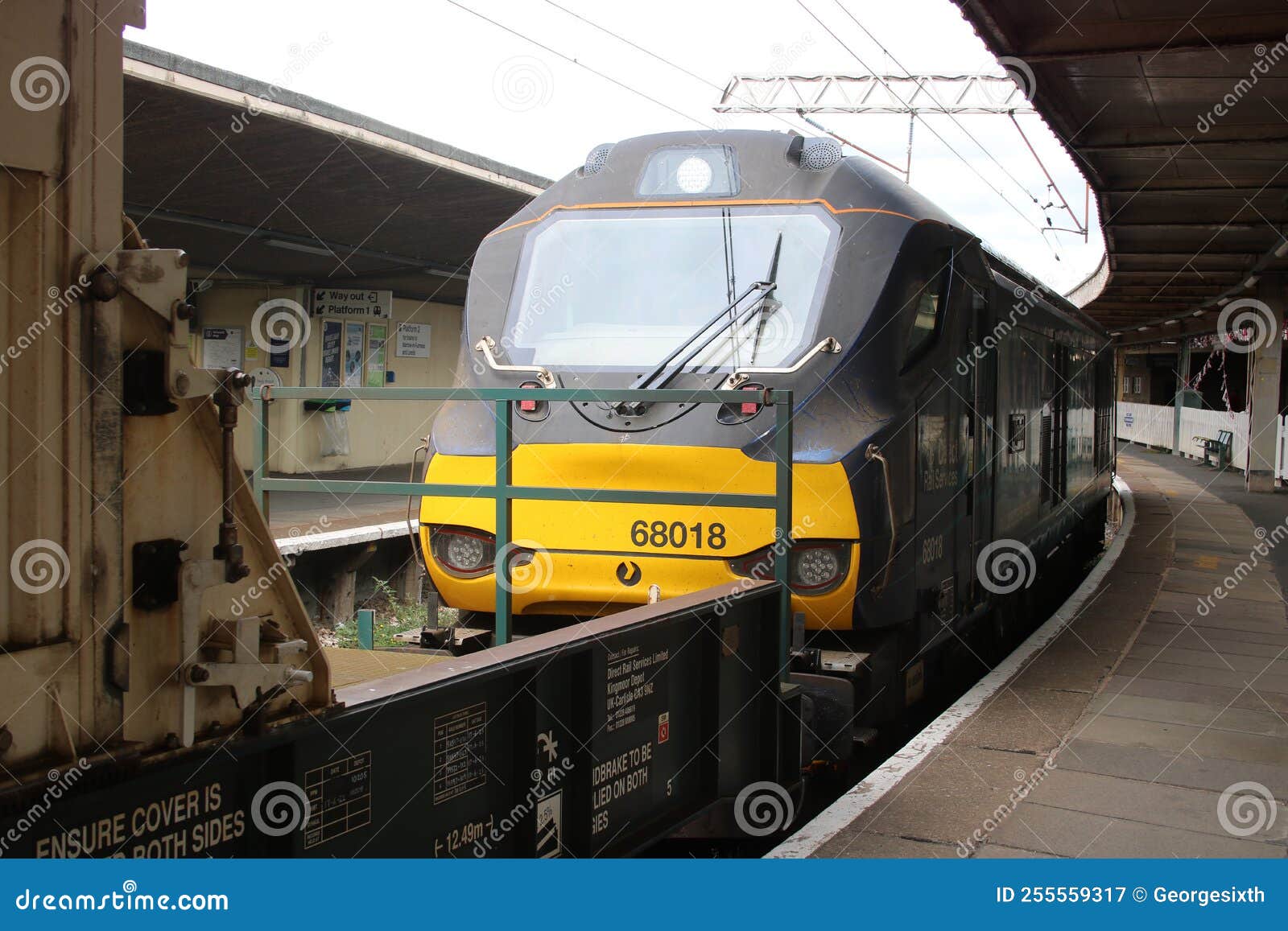 Direct Rail Services UK Light Loco Carnforth Editorial Photography ...