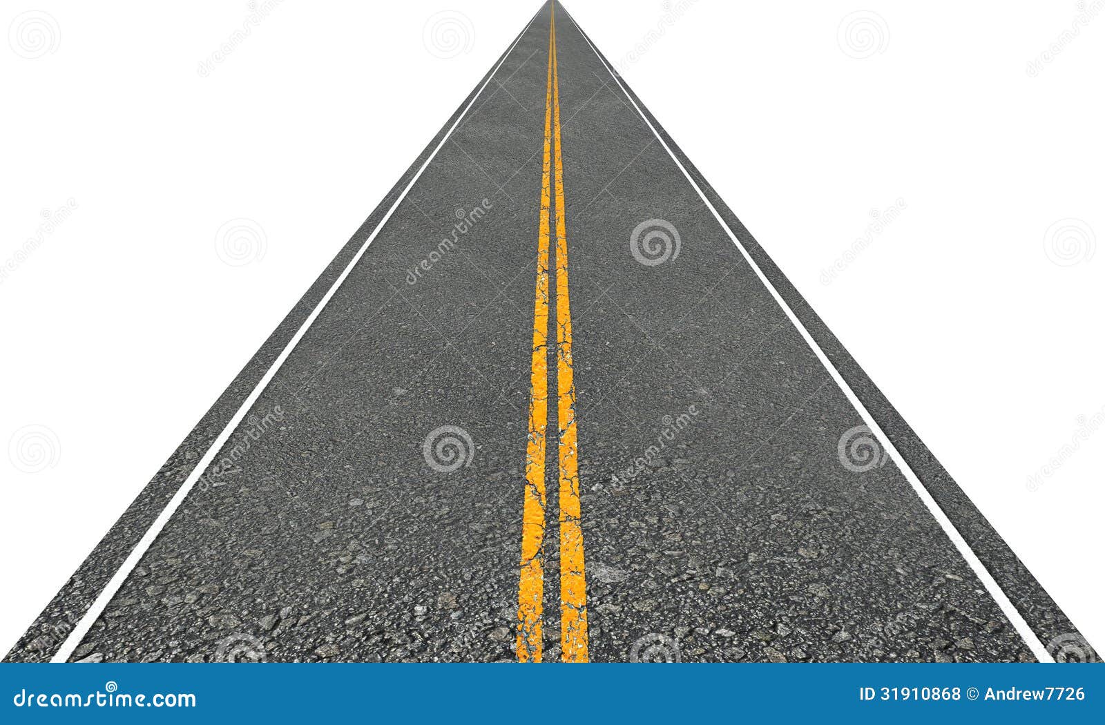 Direct road stock illustration. Illustration of exit - 31910868