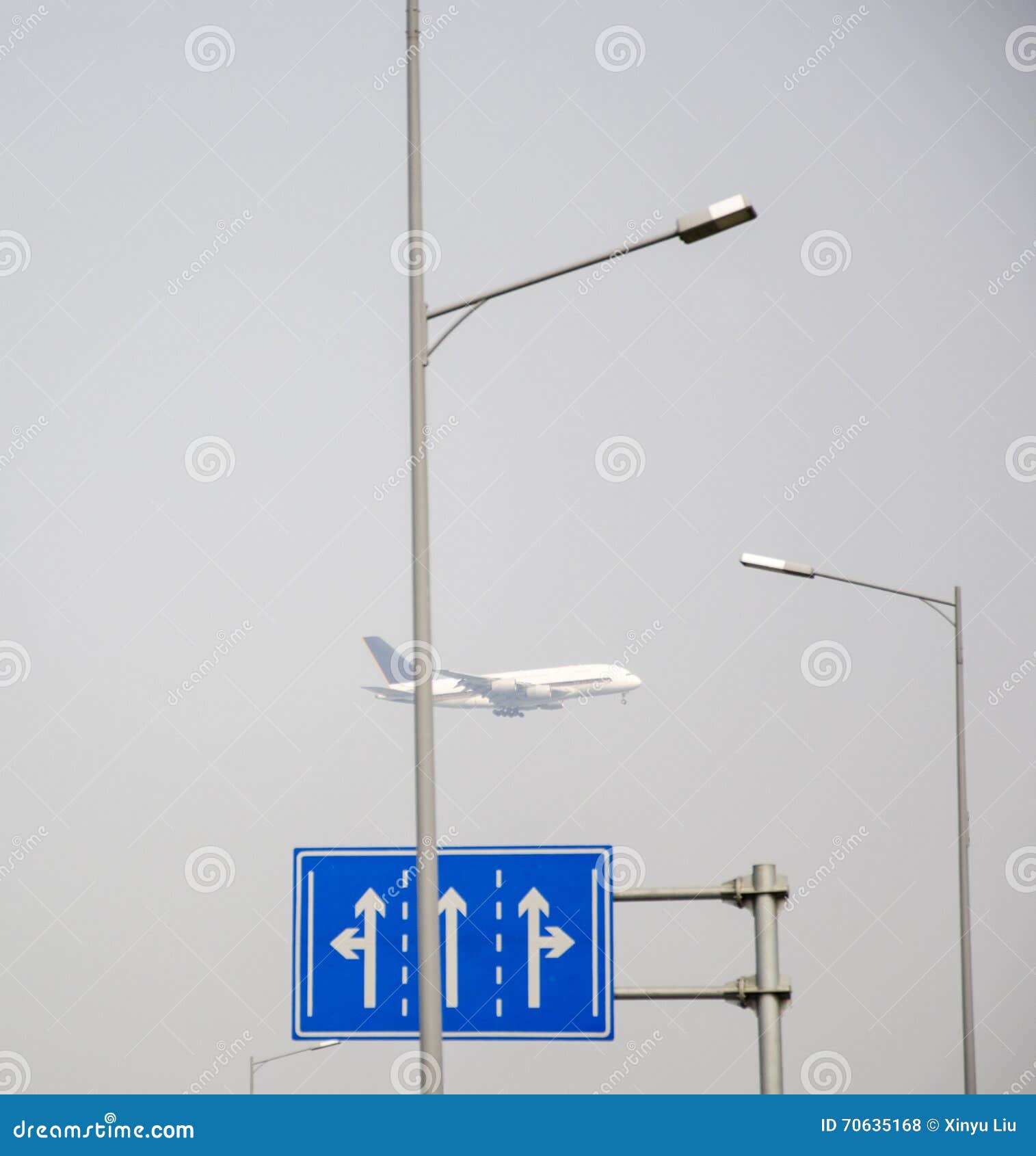The Direction of Airplane stock photo. Image of board - 70635168